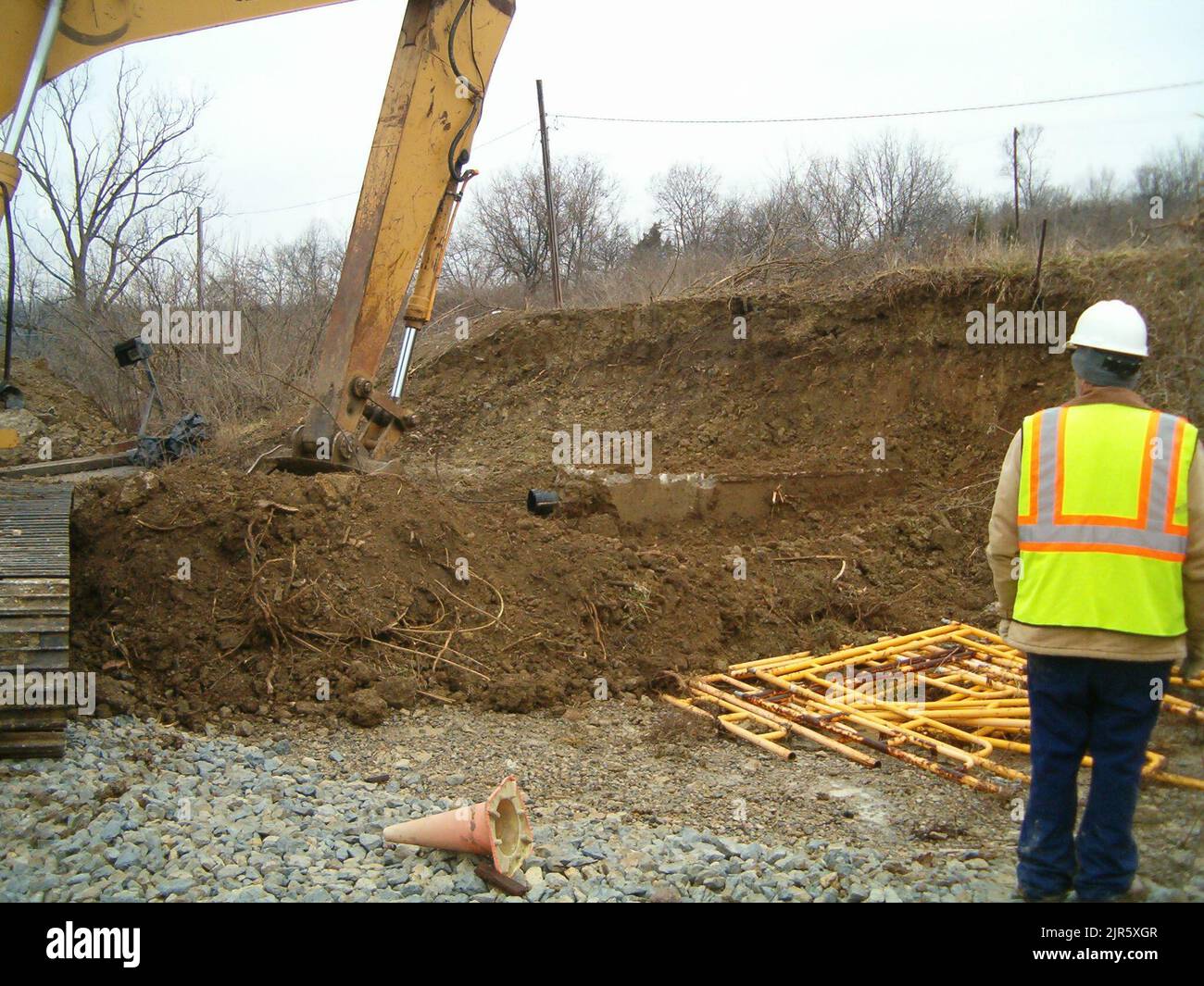 Manhole A-9 upstream facing Northwest - Jim Roby , Potential Release ...
