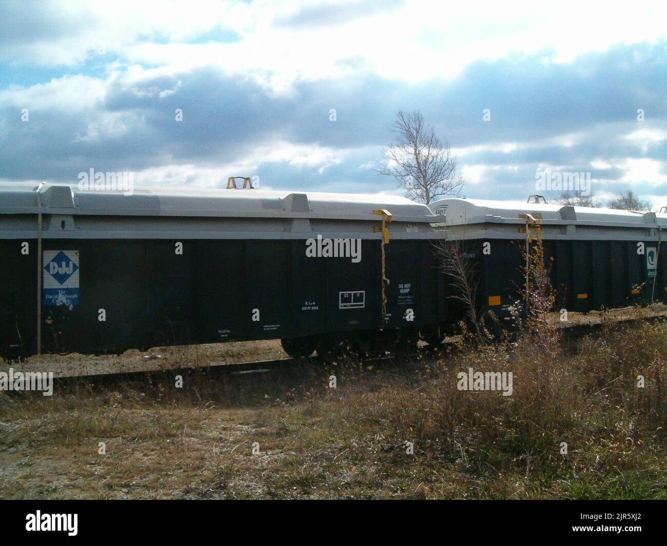 Incoming railcars with additional lids strapped on , Potential Release ...