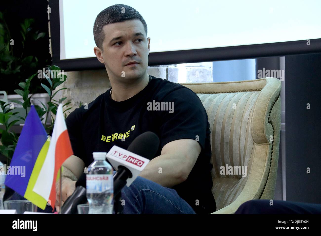 Non Exclusive: KYIV, UKRAINE - AUGUST 22, 2022 - Deputy Prime Minister ...