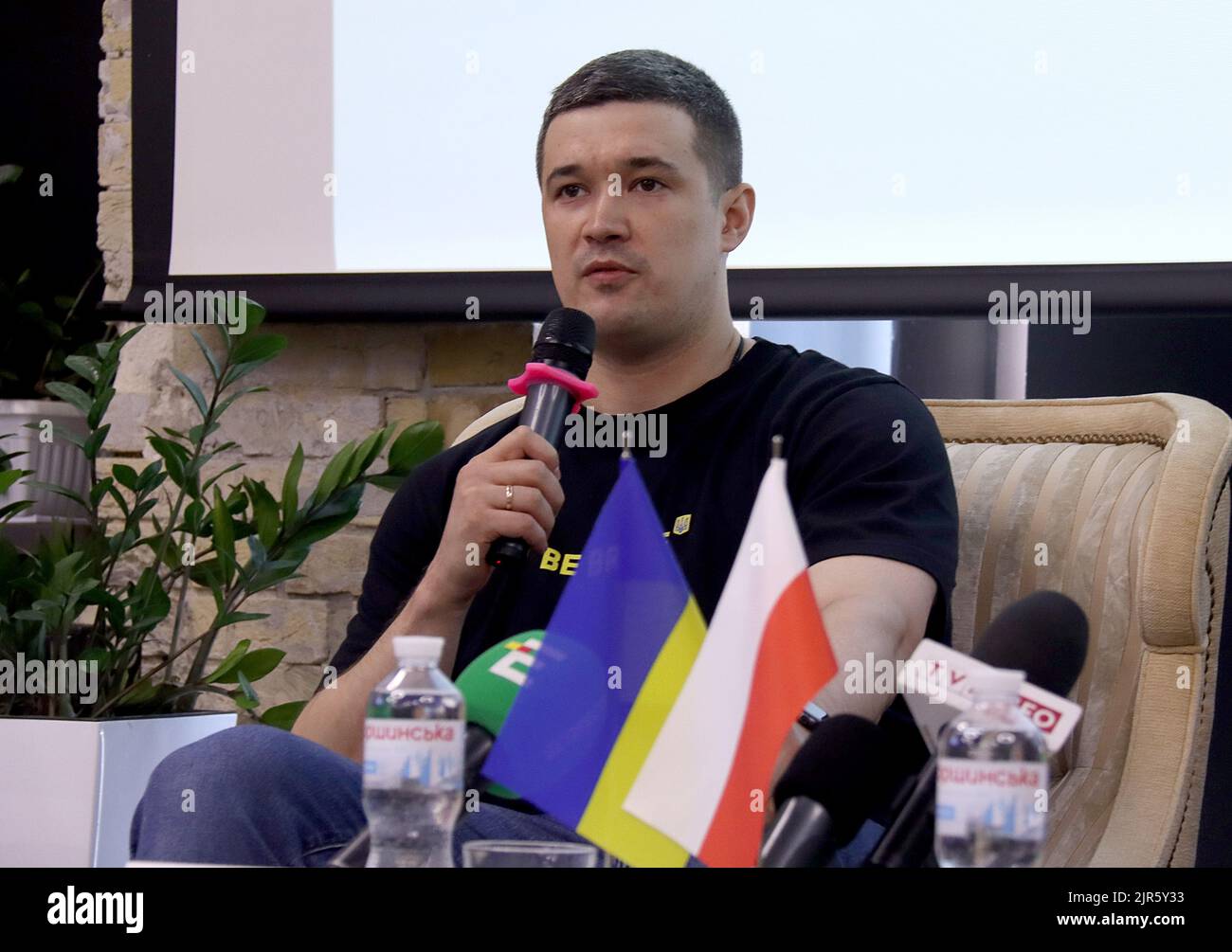 Non Exclusive: KYIV, UKRAINE - AUGUST 22, 2022 - Deputy Prime Minister ...