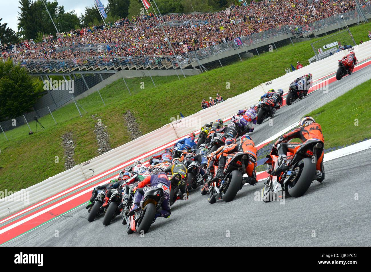 Red Bull Ring, Spielberg, Austria, August 21, 2022, Details of the ...