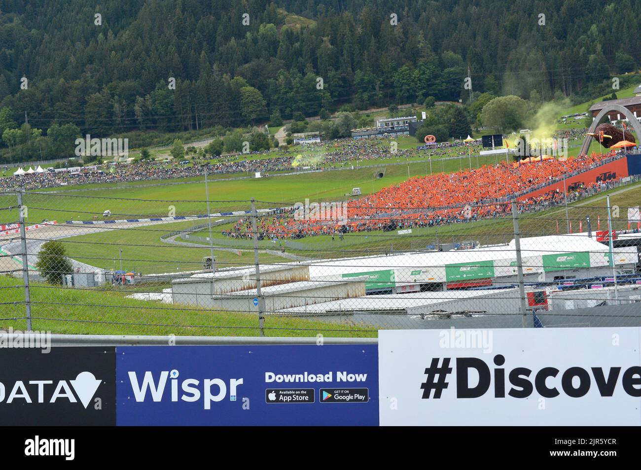 Red Bull Ring, Spielberg, Austria, August 21, 2022, Details of the ...