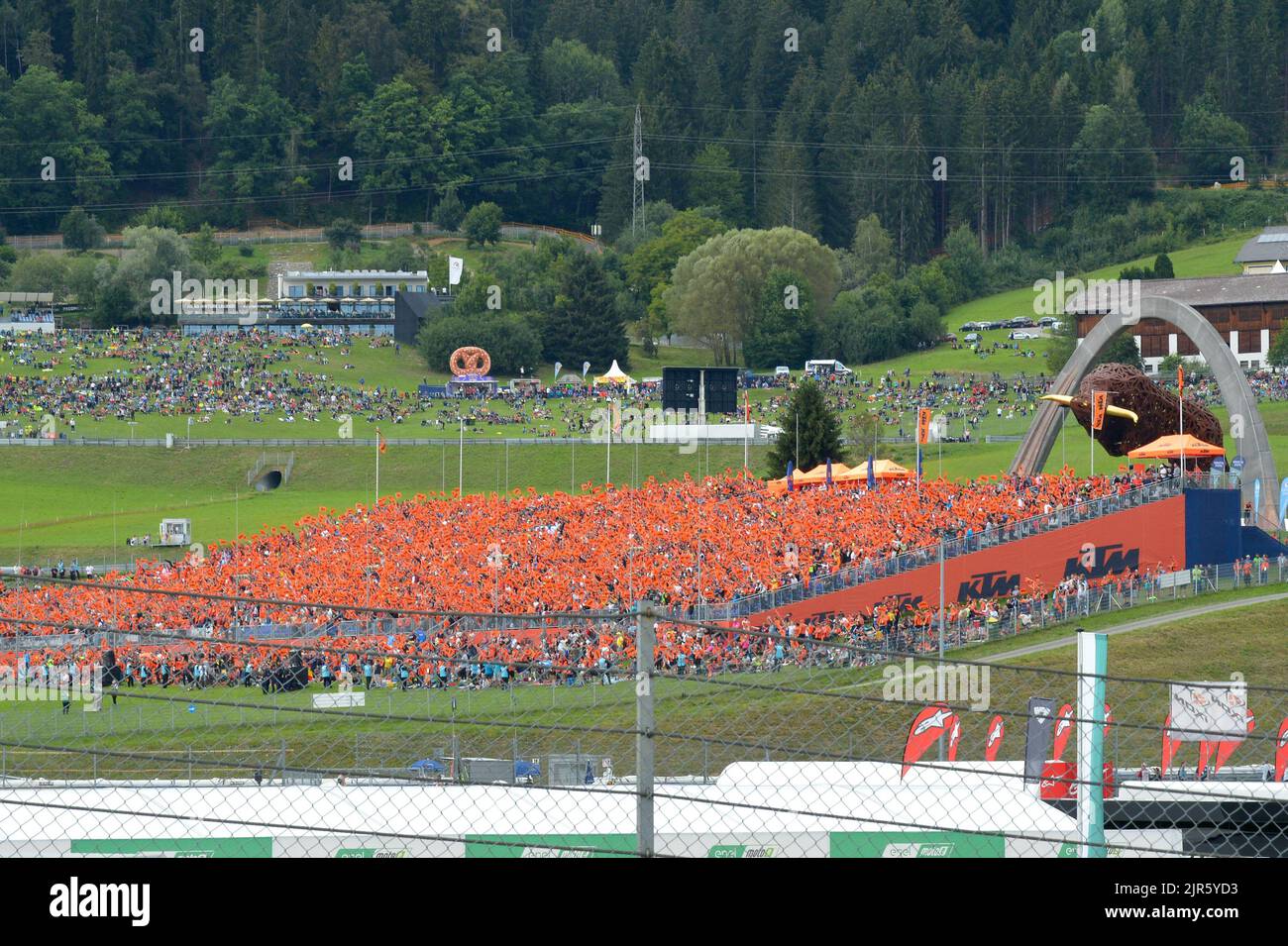 Red Bull Ring, Spielberg, Austria, August 21, 2022, Details of the ...