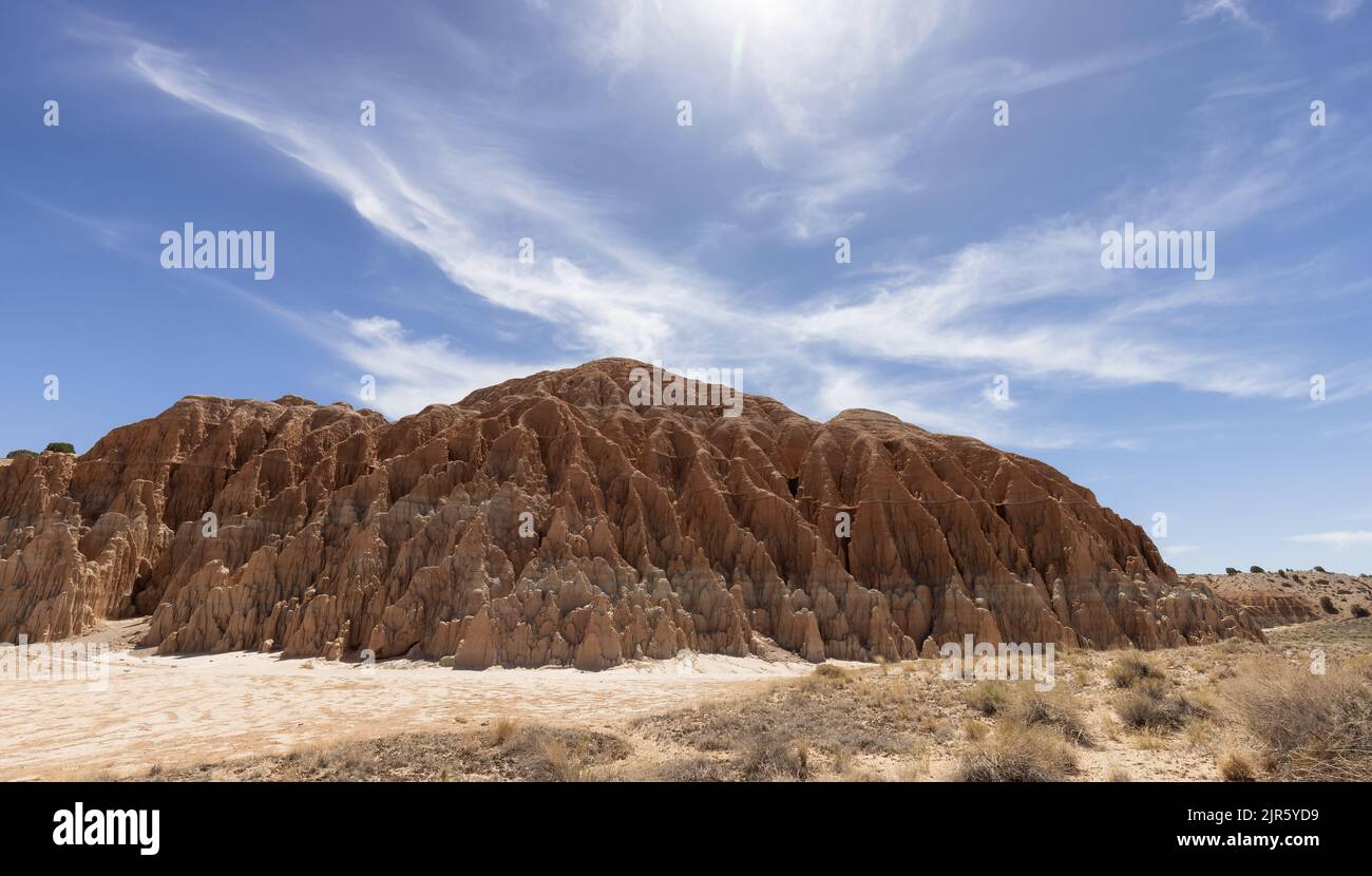 Rock Formation in the desert of American Nature Landscape Stock Photo ...