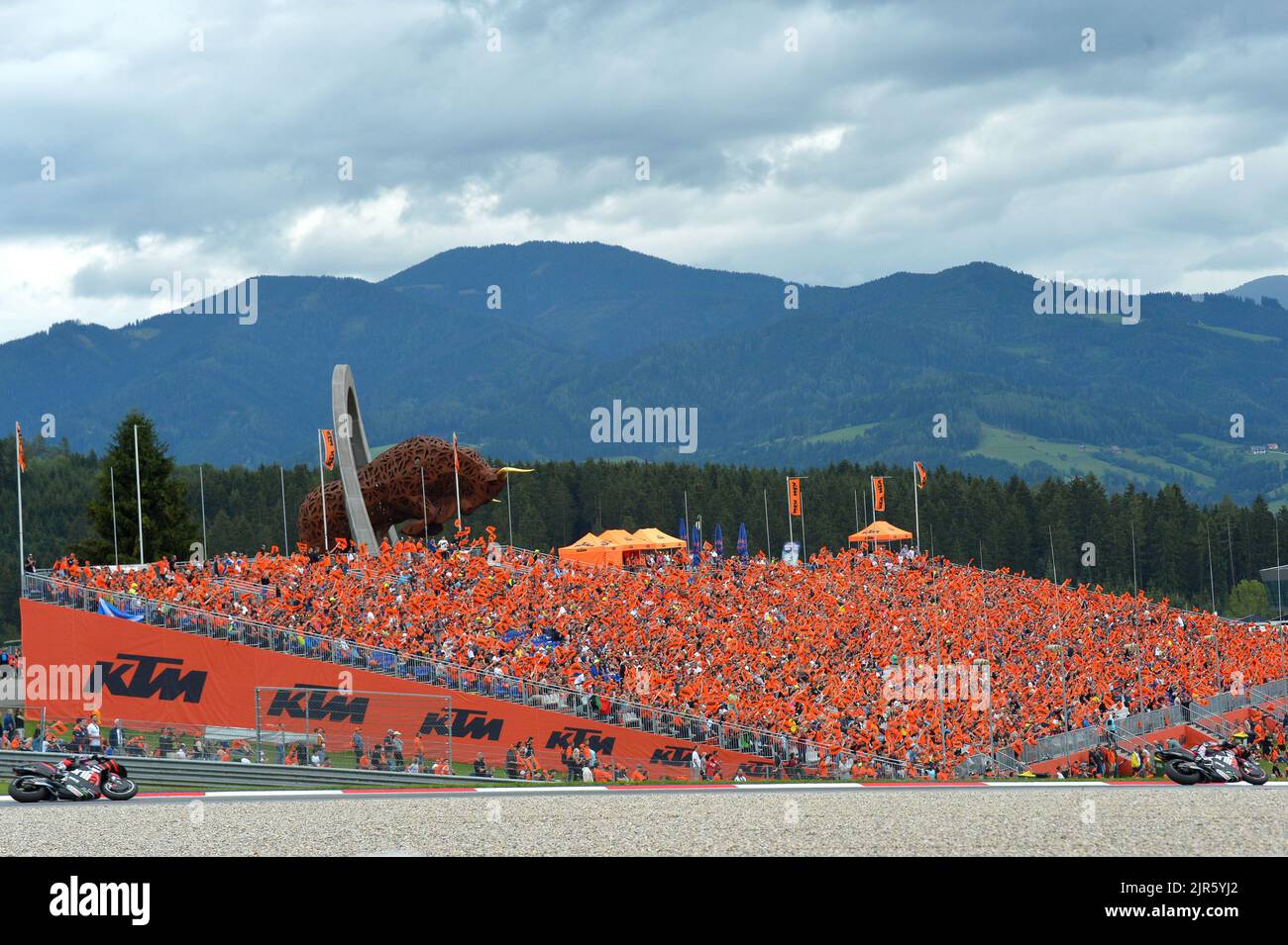 Red Bull Ring, Spielberg, Austria, August 21, 2022, Details of the ...