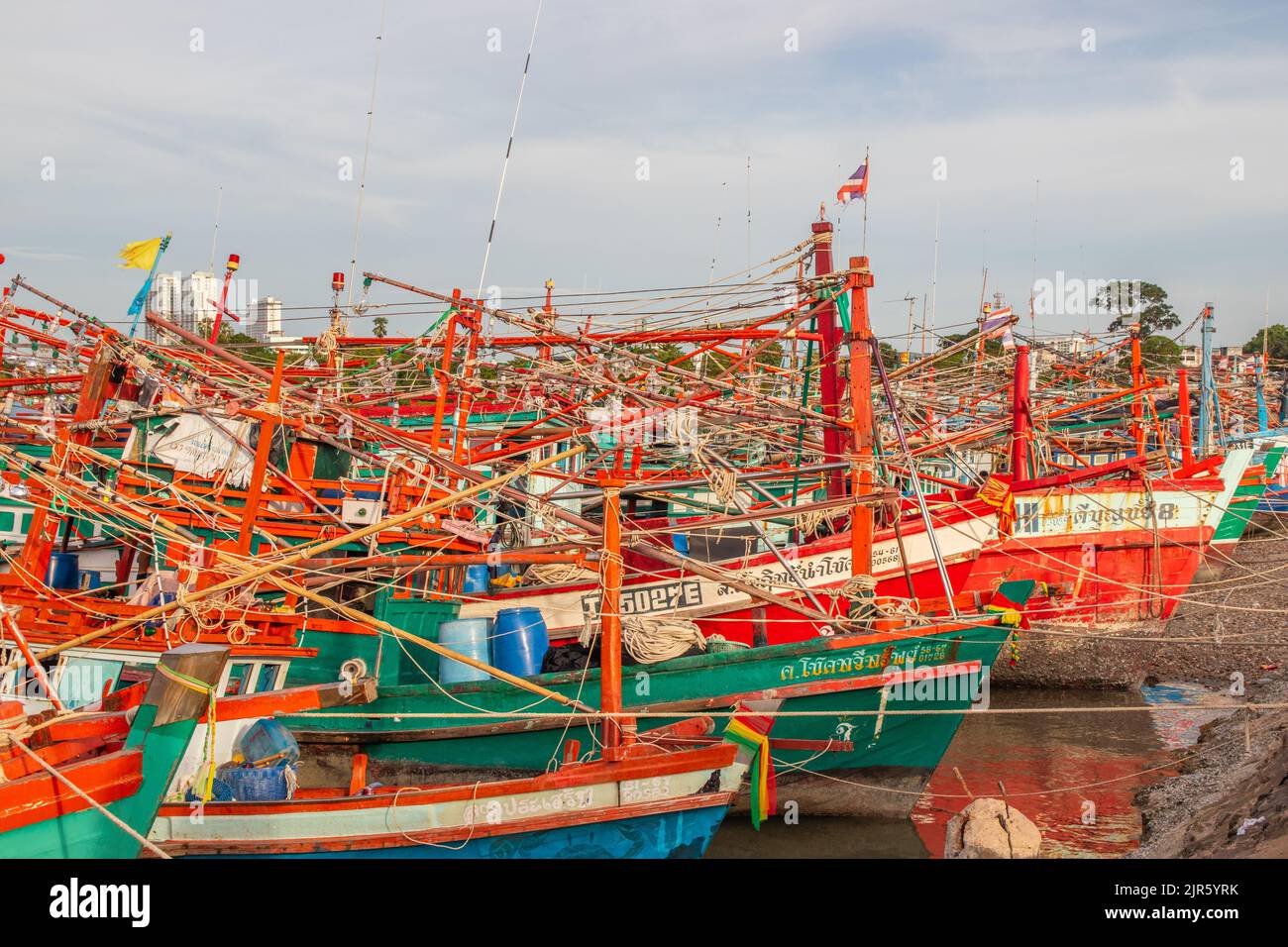 Pattaya fishing dock hi-res stock photography and images - Alamy