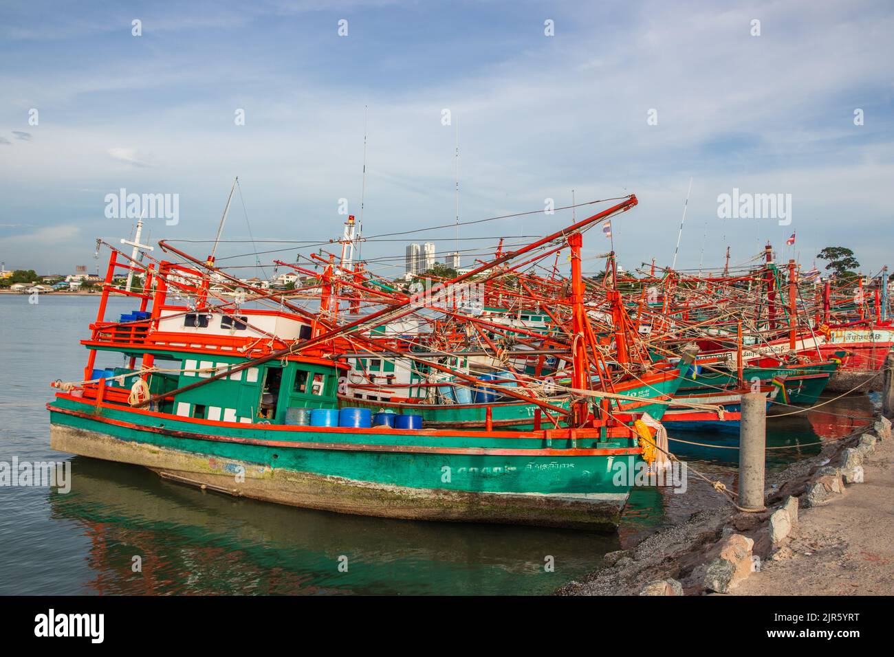 Pattaya wharf hi-res stock photography and images - Alamy