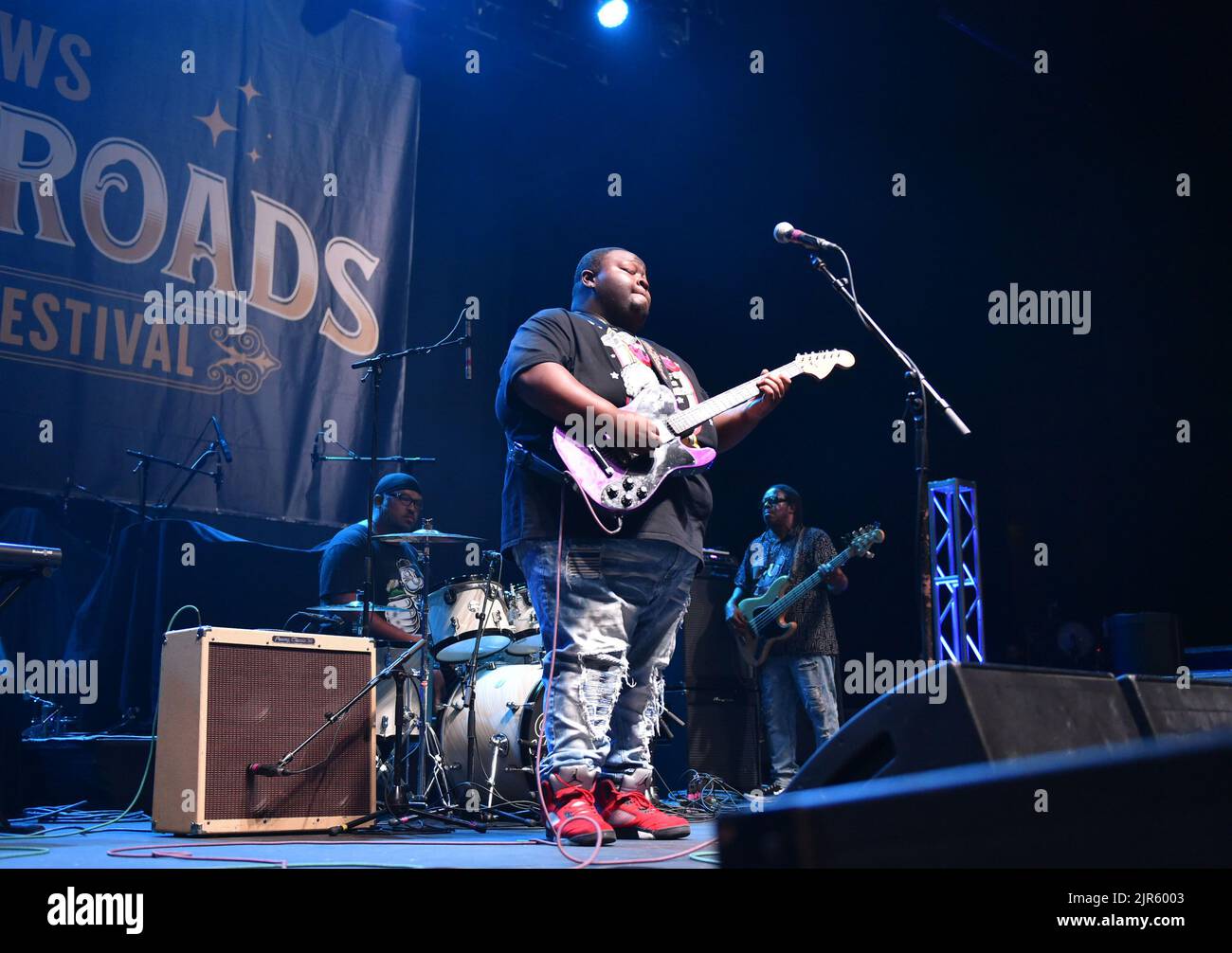 August 21, 2022, Portsmouth, Virginia, USA: Backroads Blues Festival ...
