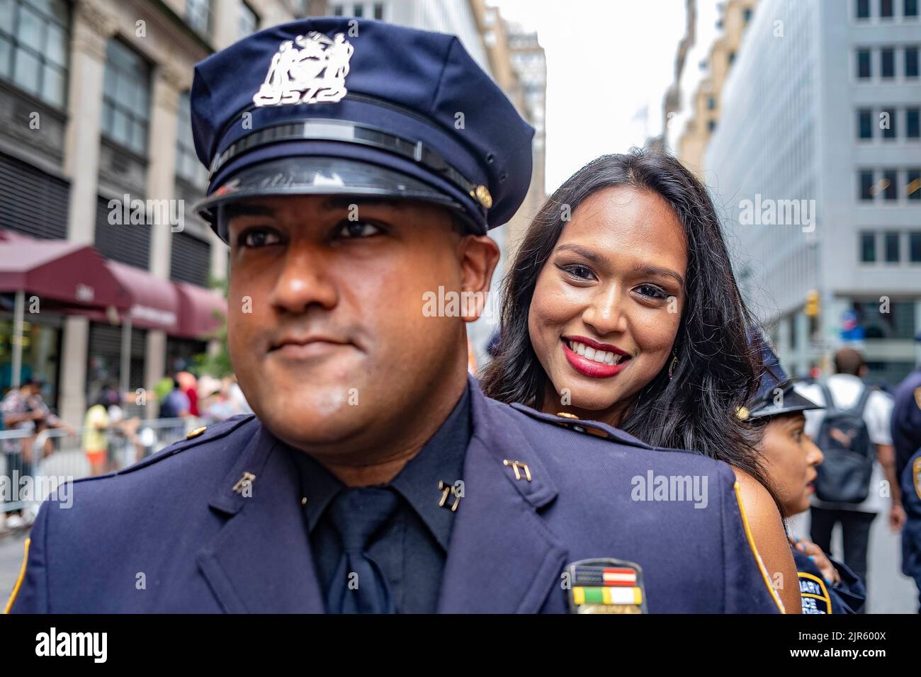 New York, New York, USA. 21st Aug, 2022. 40th Annual India Day Parade ...