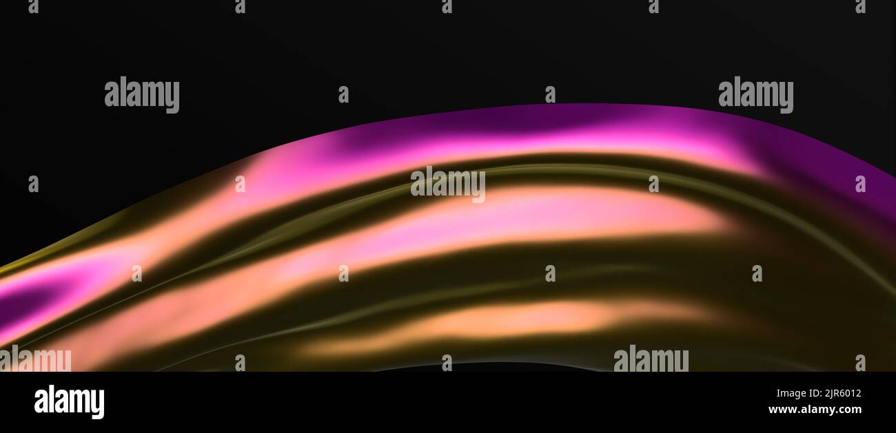 An abstract fluid gradient shape flowing background Stock Photo - Alamy