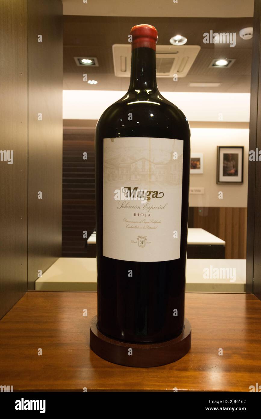 Visit to Bodegas Muga in Haro, La Rioja Stock Photo - Alamy