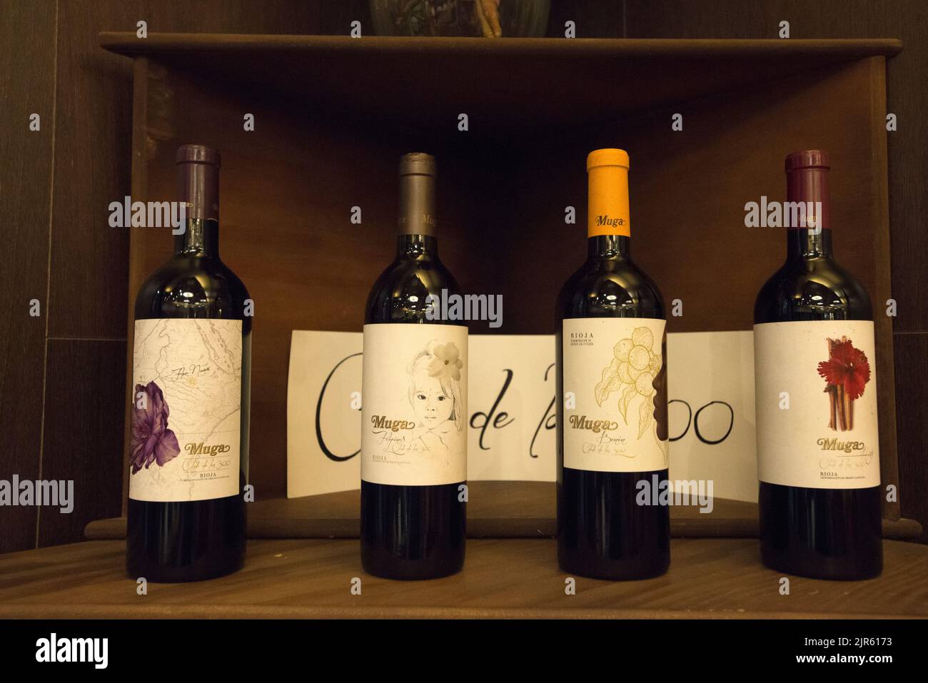 Visit to Bodegas Muga in Haro, La Rioja Stock Photo - Alamy