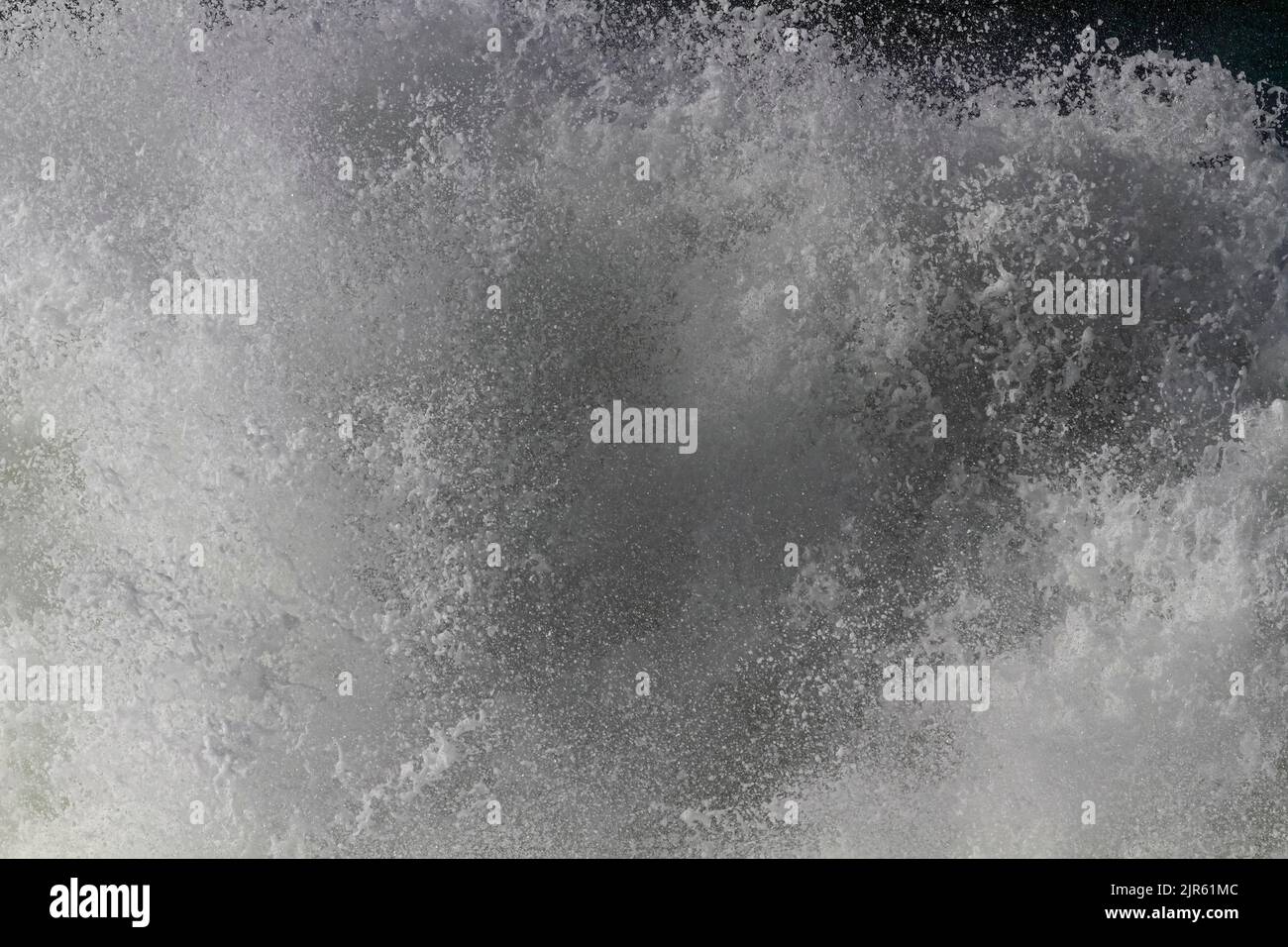 Detailed big stormy sea wave splash Stock Photo - Alamy