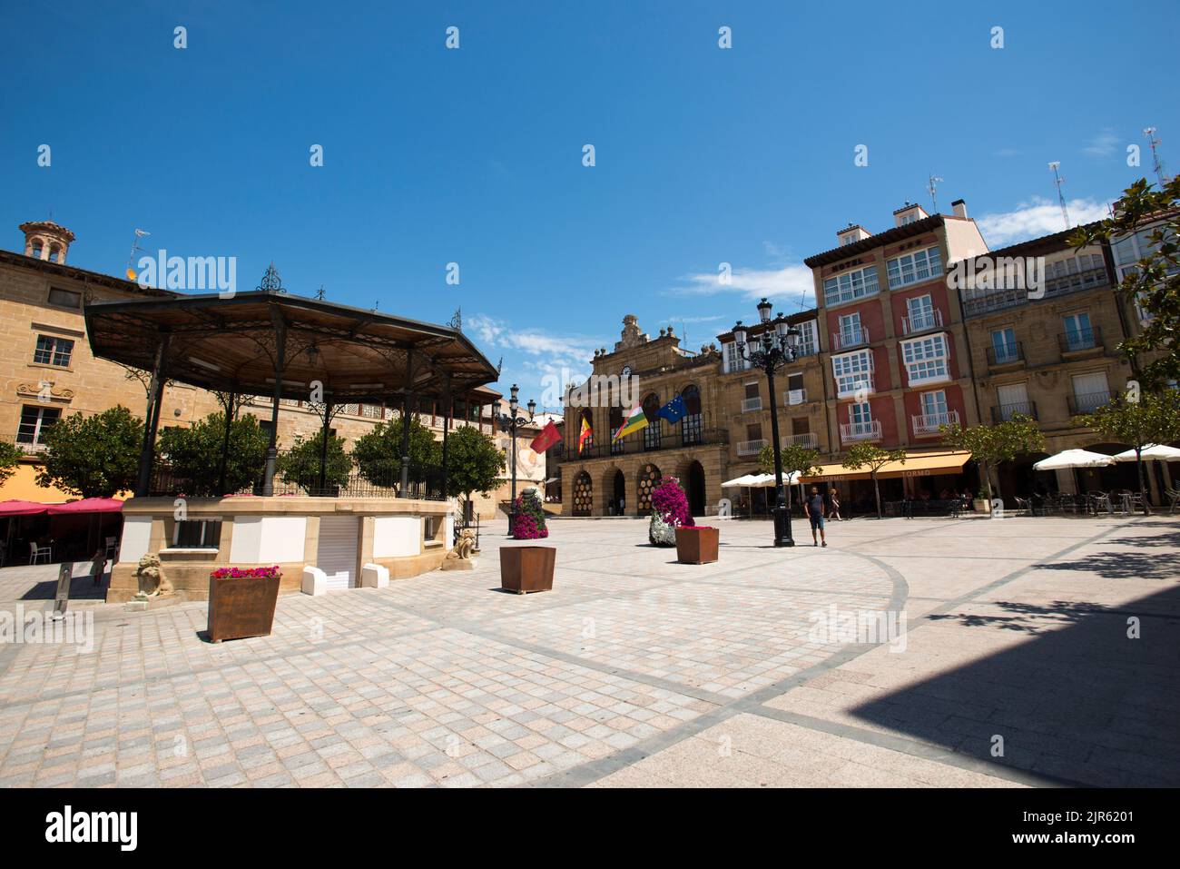 Haro City Hall, La Rioja, Basque Country Stock Photo - Alamy