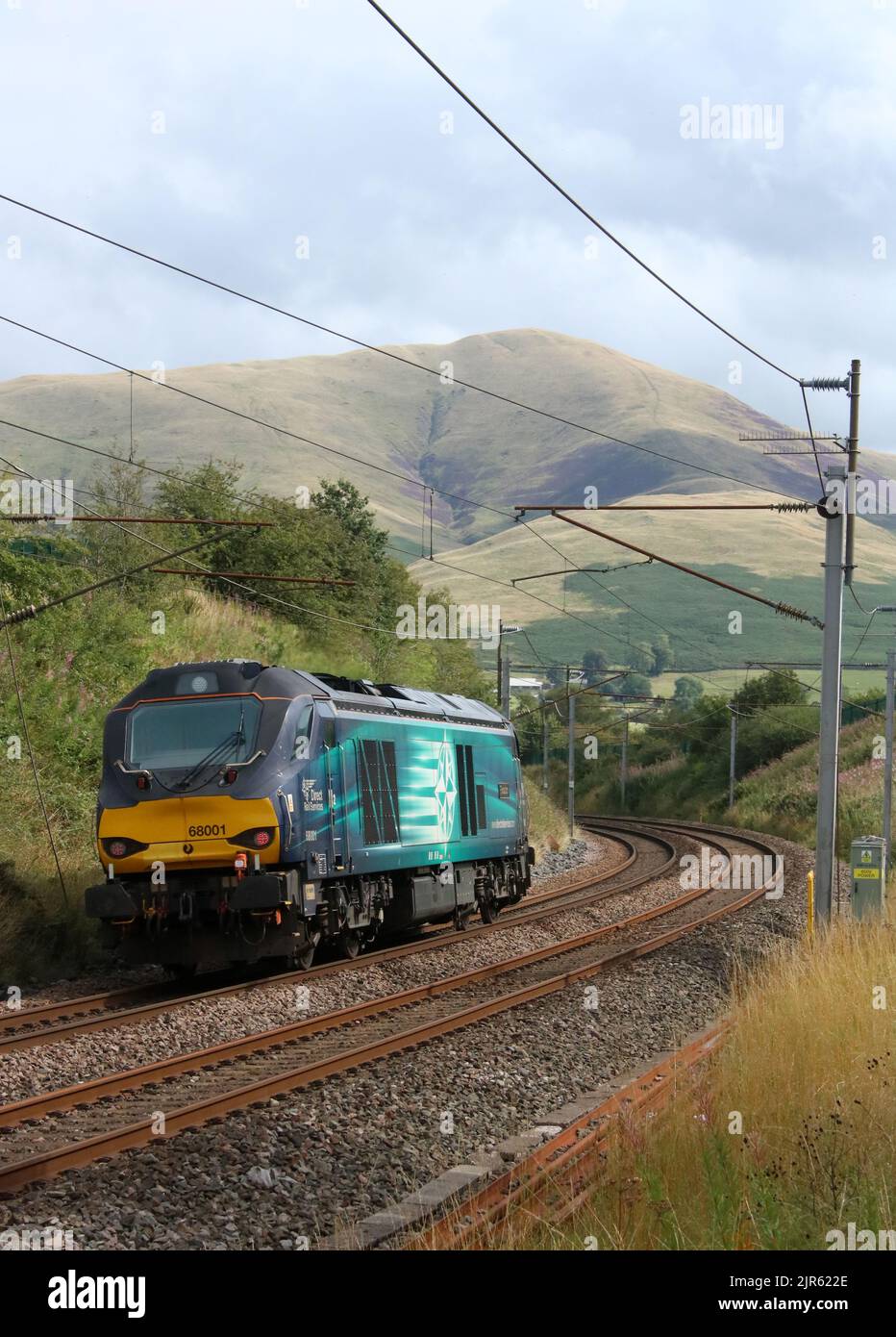 Direct Rail Services class 68 mixed-traffic diesel-electric loco 68001 ...