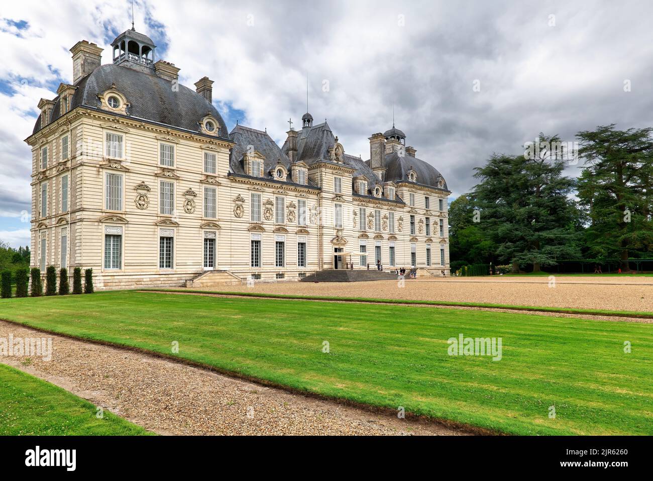 Chateau de Cheverny France. Chateaux of the Loire Valley Stock Photo ...