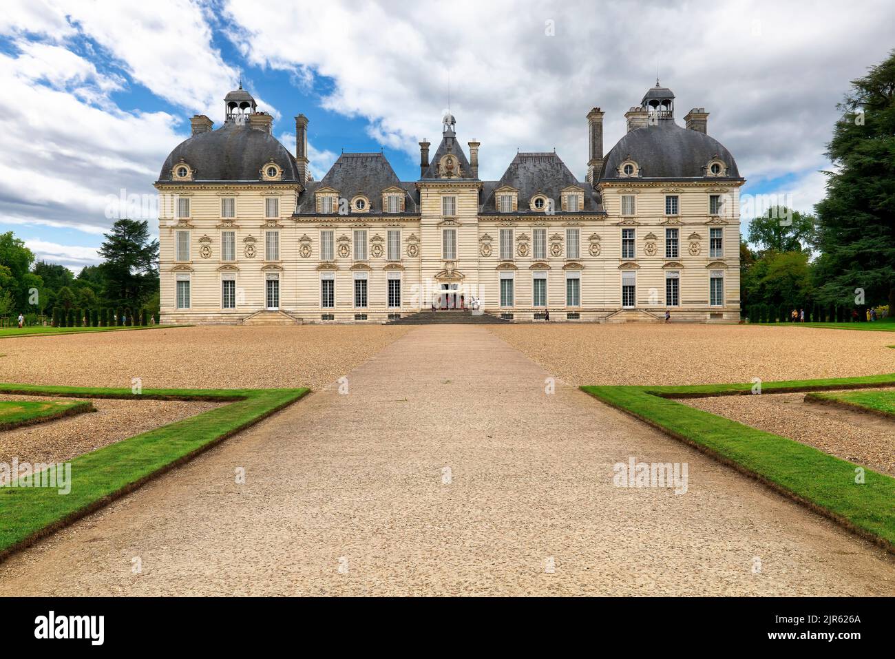 Chateau de Cheverny France. Chateaux of the Loire Valley Stock Photo ...