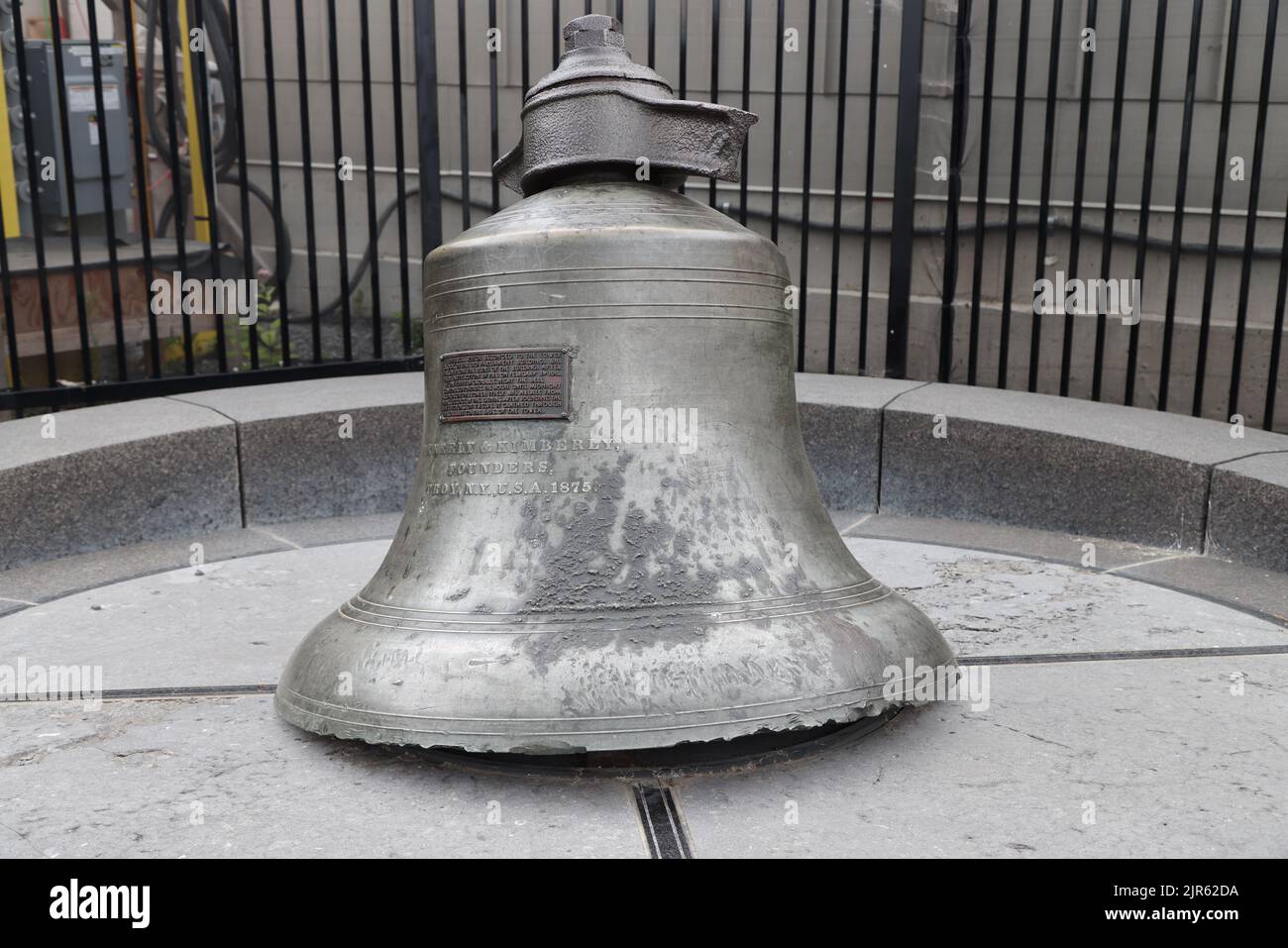 Victoria Tower bell in Ottawa Stock Photo - Alamy