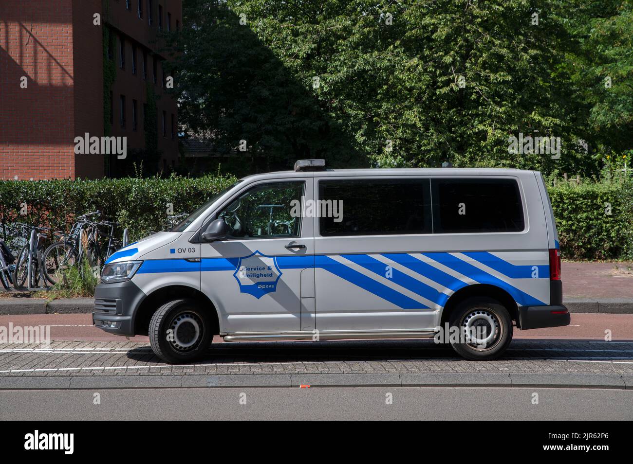 Service And Veiligheid GVB Car At Amsterdam The Netherlands 22-8-2022 ...