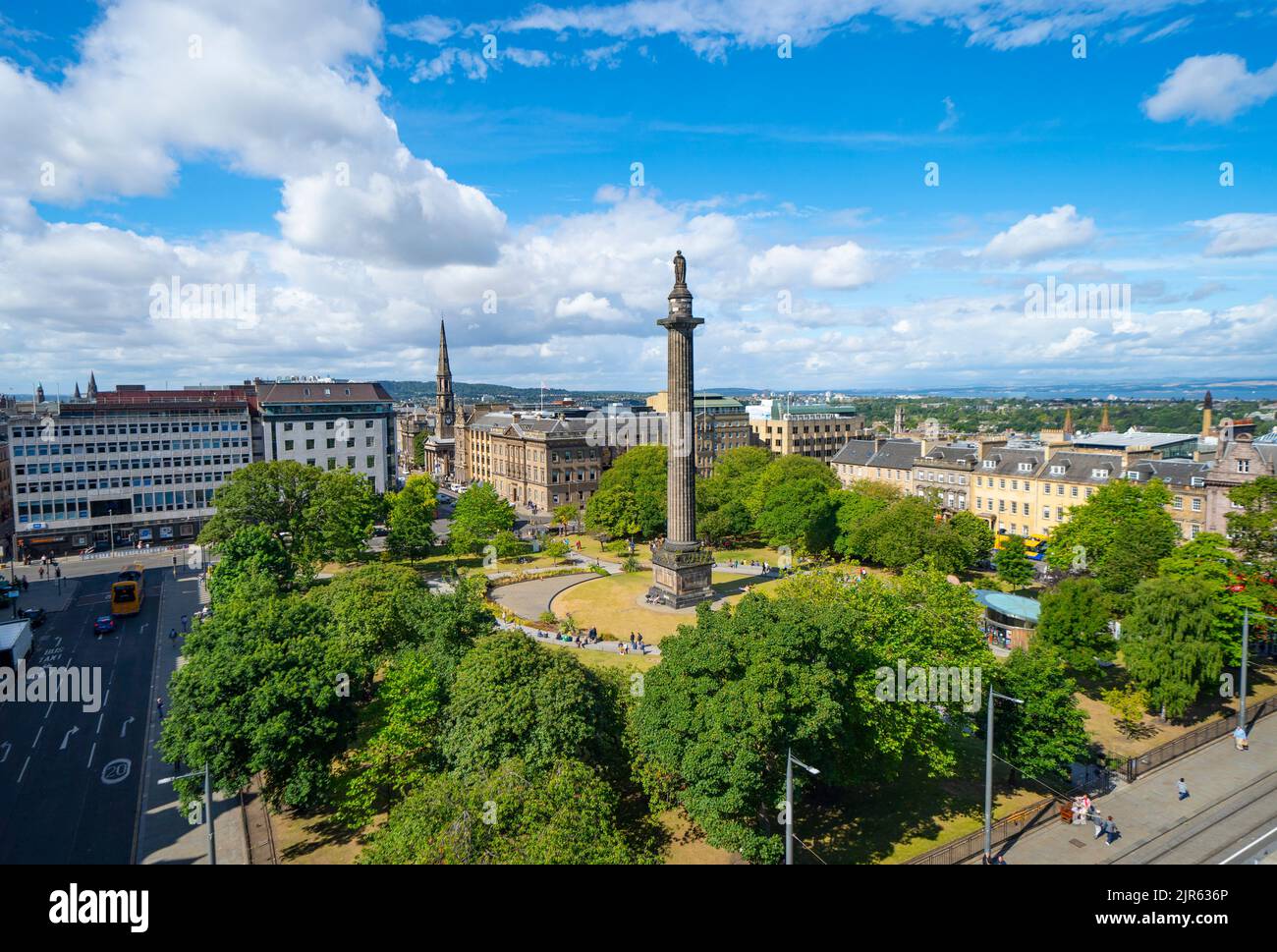 View of St Andrew Square in Edinburgh, Scotland, UK Stock Photo - Alamy