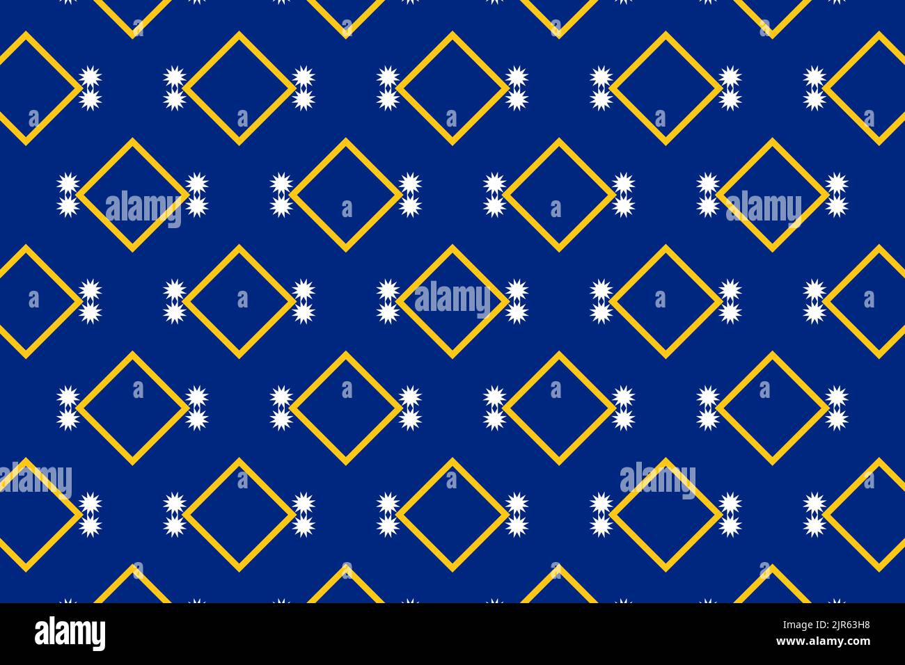 Geometric pattern in the colors of the national flag of Nauru. The ...