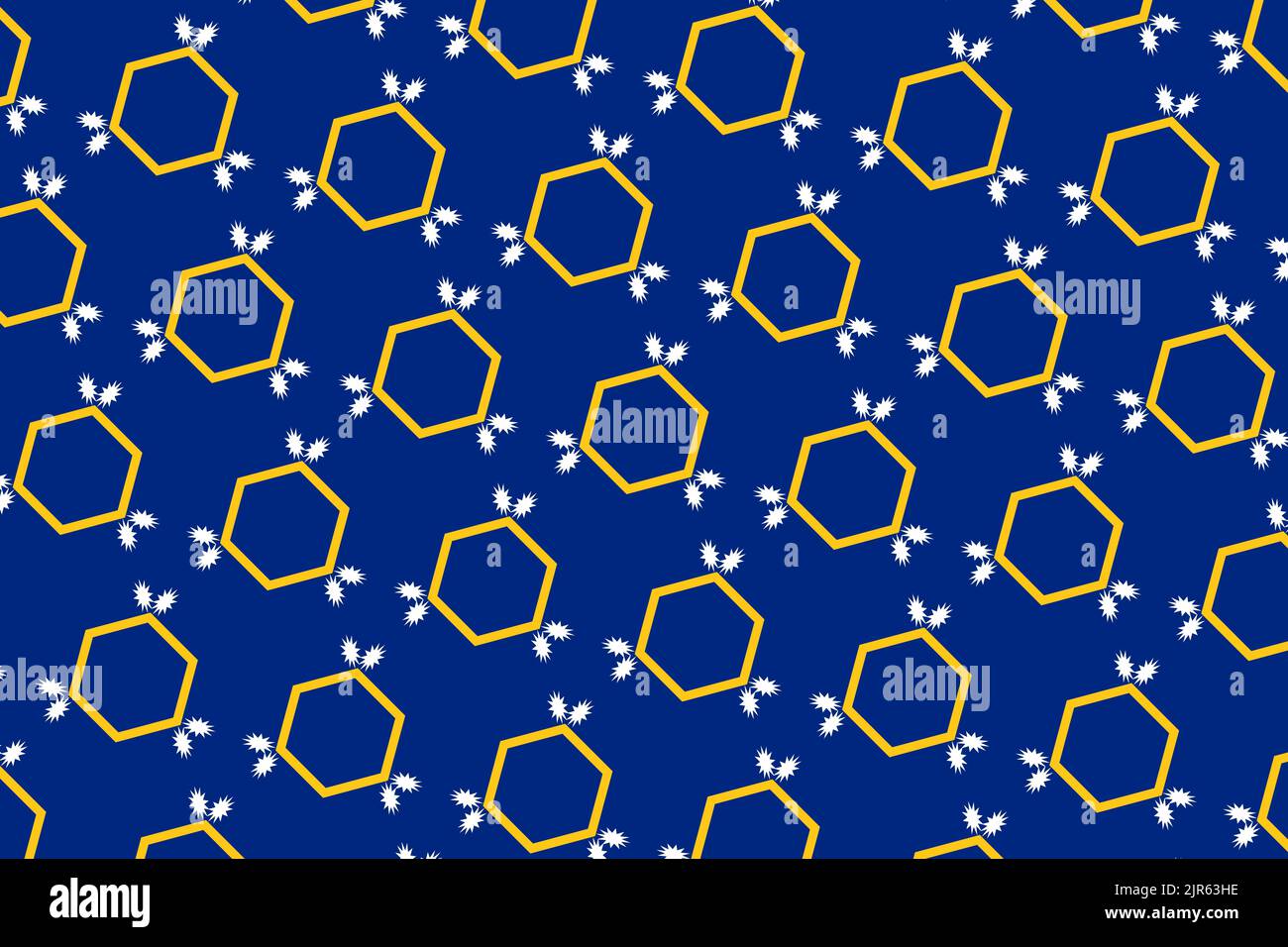 Geometric pattern in the colors of the national flag of Nauru. The ...