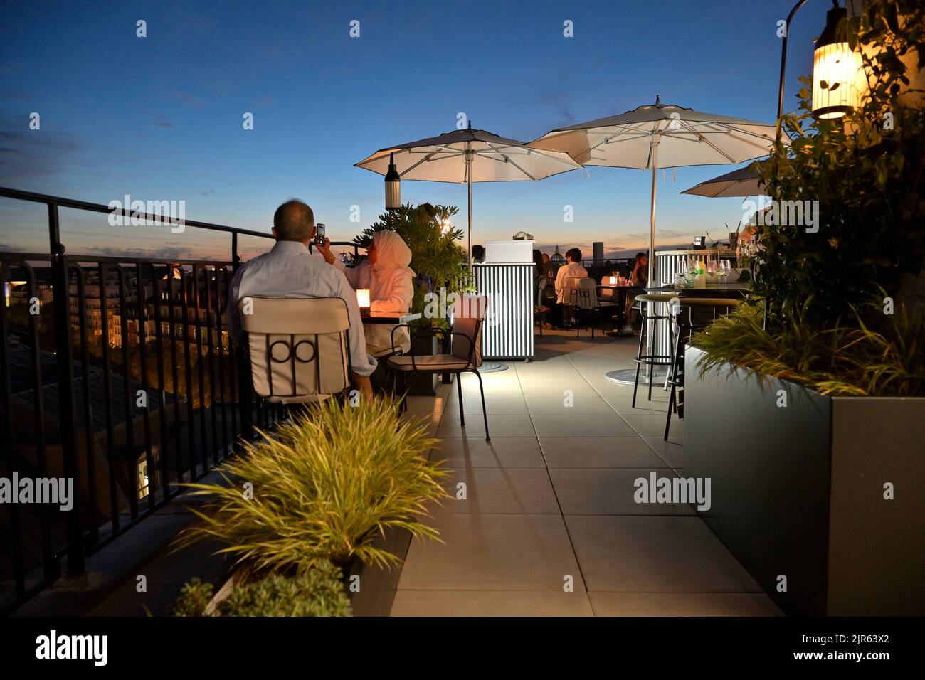 The stylish Kimpton St Honore offers amazing views from the Sequoia ...