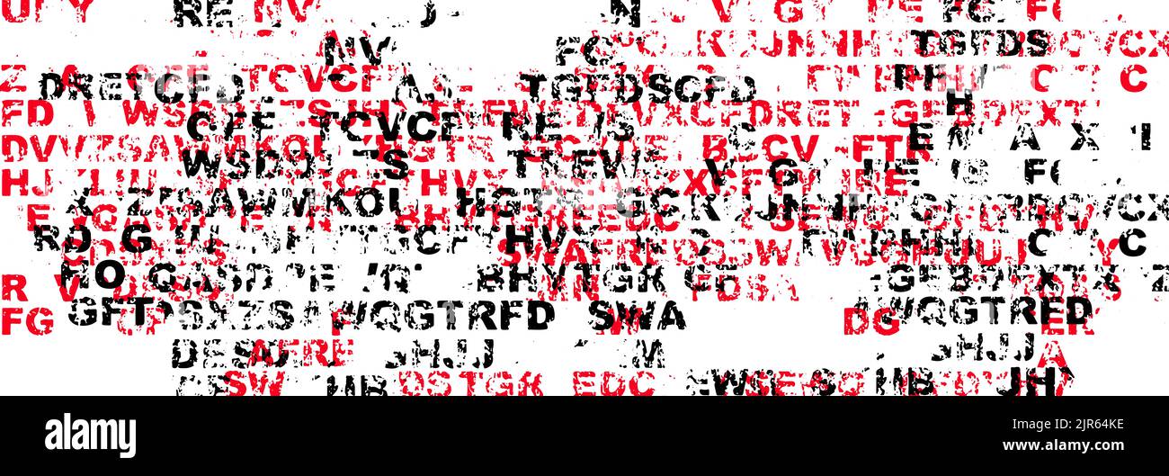 Creative and modern background with letters Stock Photo - Alamy