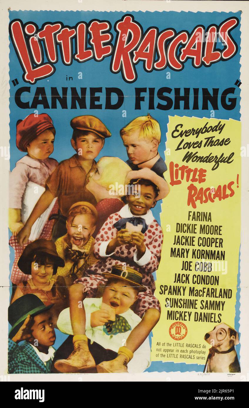 Little Rascals Stock Poster (Monogram, R-1951). One Sheet. Comedy Short ...