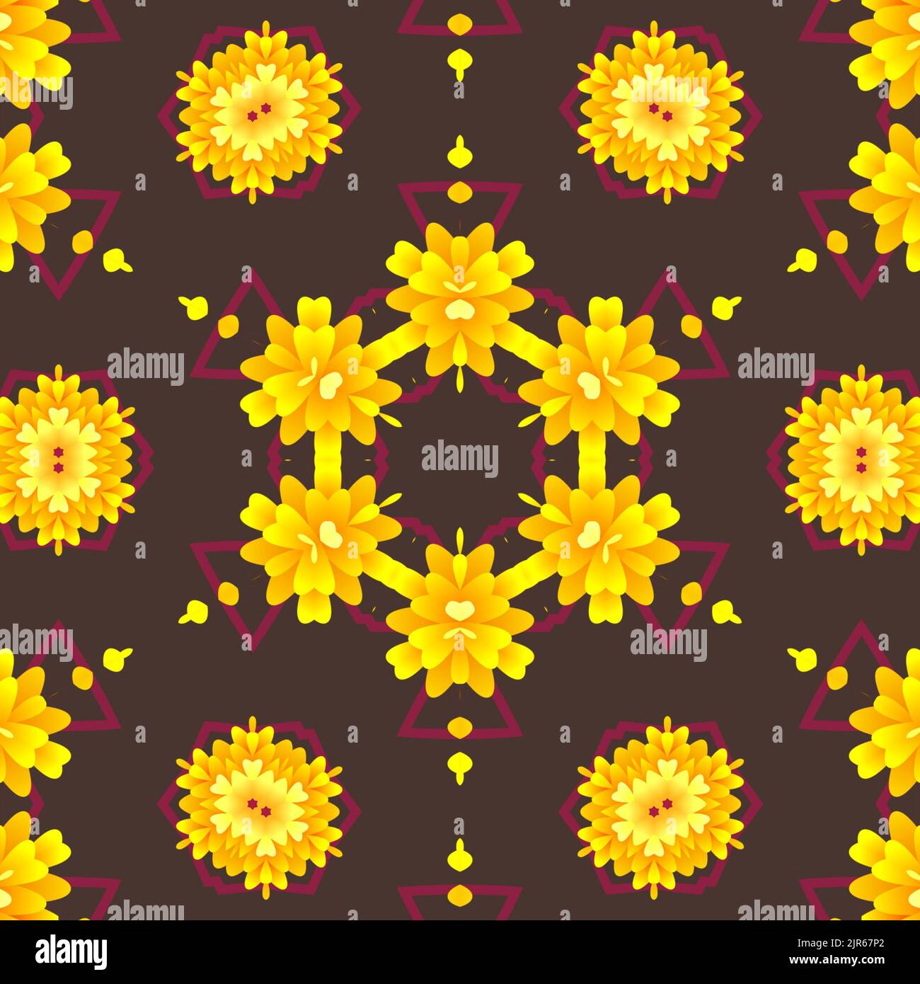 Abstract Computer generated Fractal design. A fractal is a never-ending ...