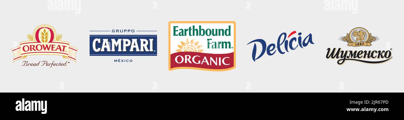 Food And Drink Logos Starting With P