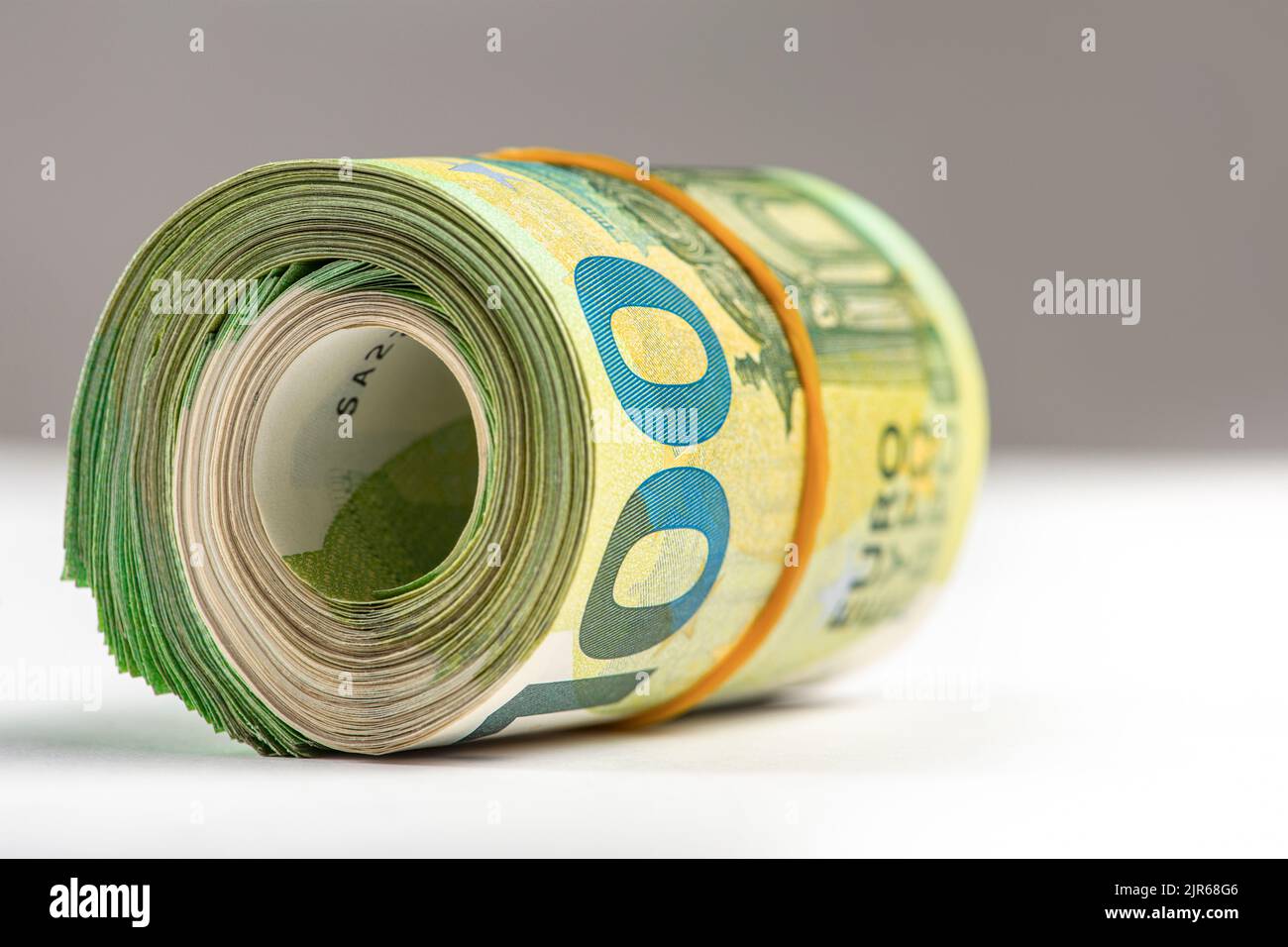 100 euro roll hi-res stock photography and images - Alamy
