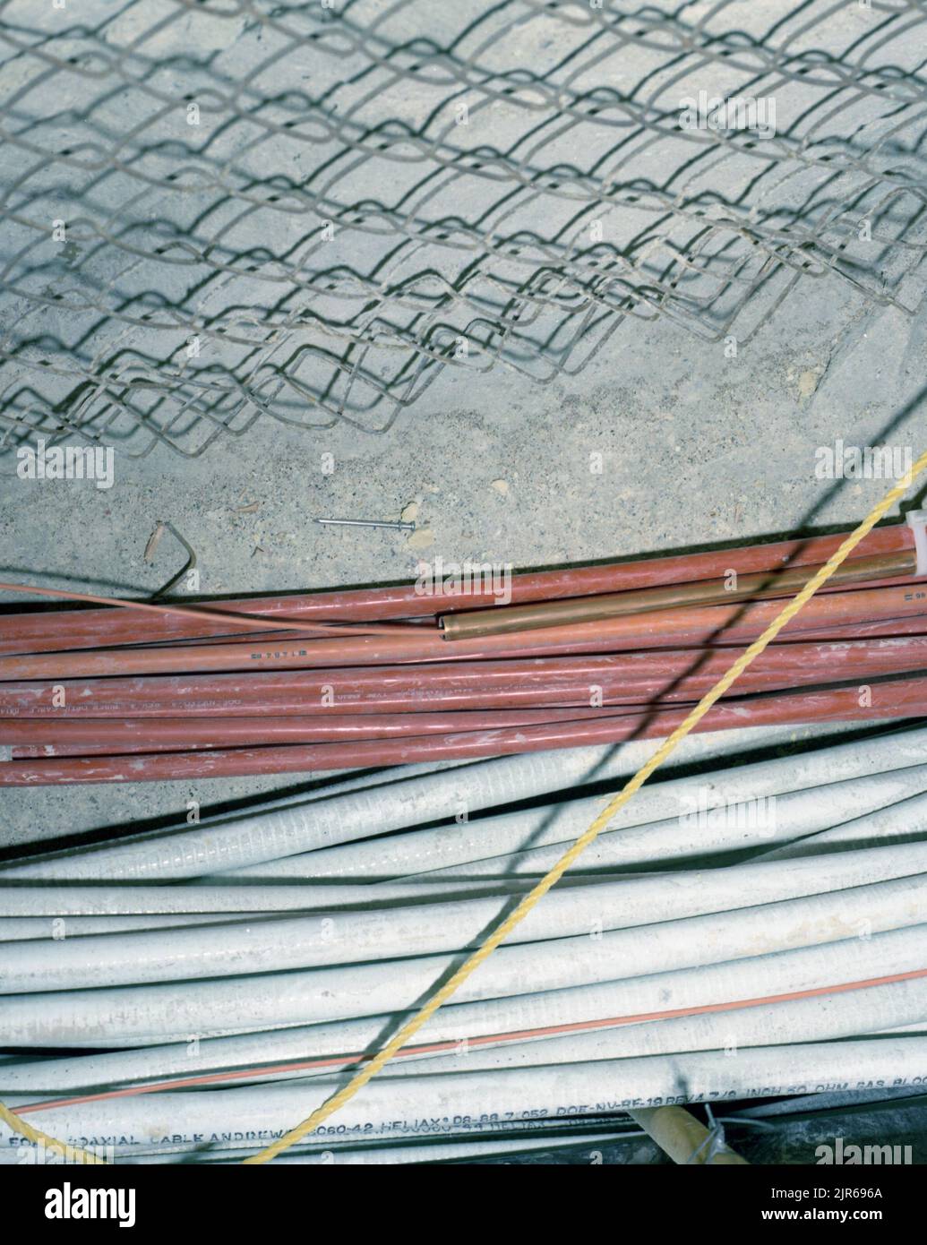 A900111 U12N MINERAL QUARRY FIBER OPTIC CABLE PLACEMENT JERRY CHAEL ...