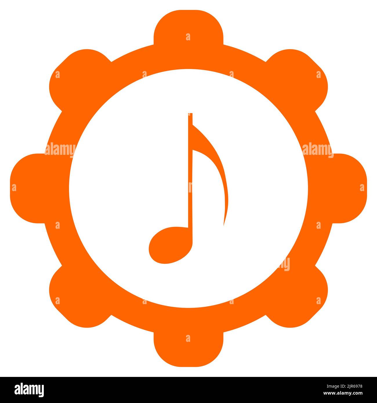 Music note and wheel Stock Photo - Alamy