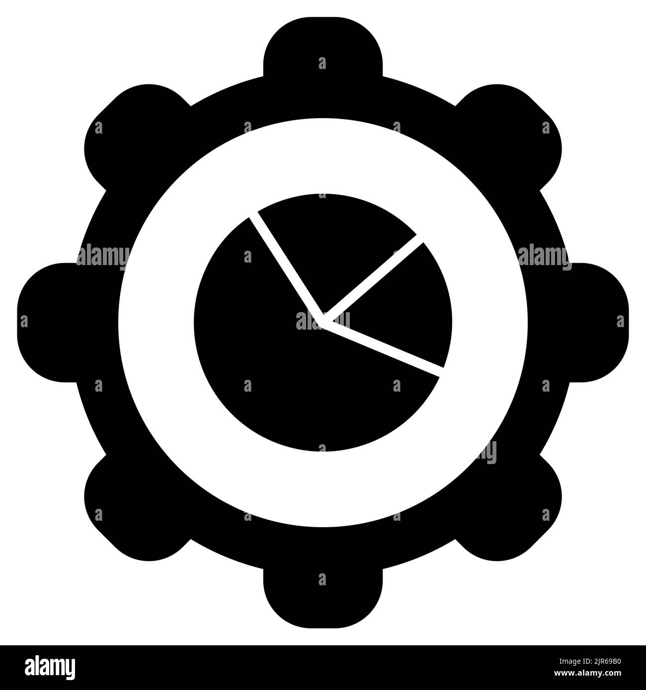 Pie chart and wheel Stock Photo - Alamy