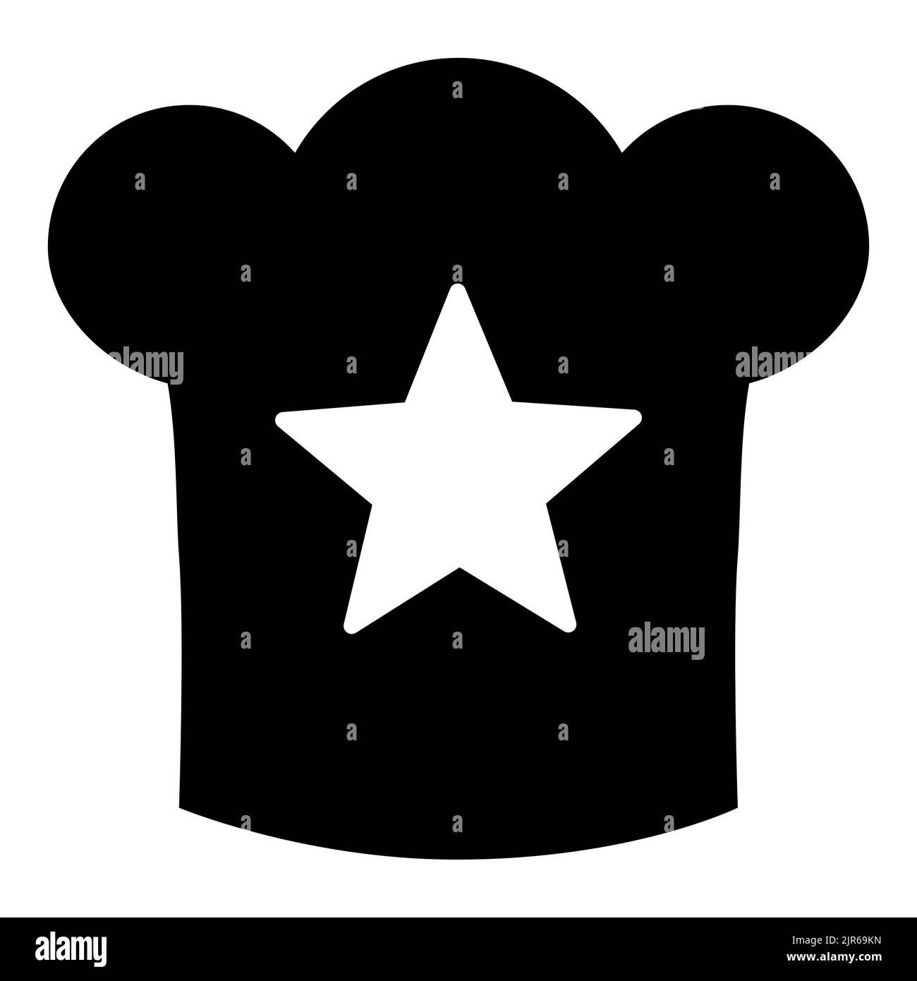 Star and chef hat Stock Photo - Alamy