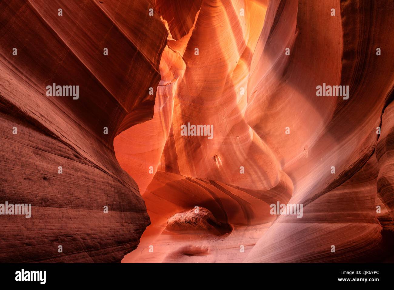 Stunning caves of Upper Antelope Canyon in Arizona, USA Stock Photo - Alamy