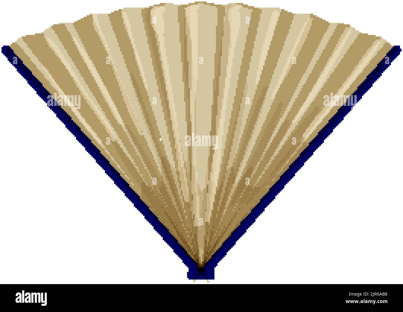 folding fan cartoon vector illustration Stock Vector Image & Art - Alamy