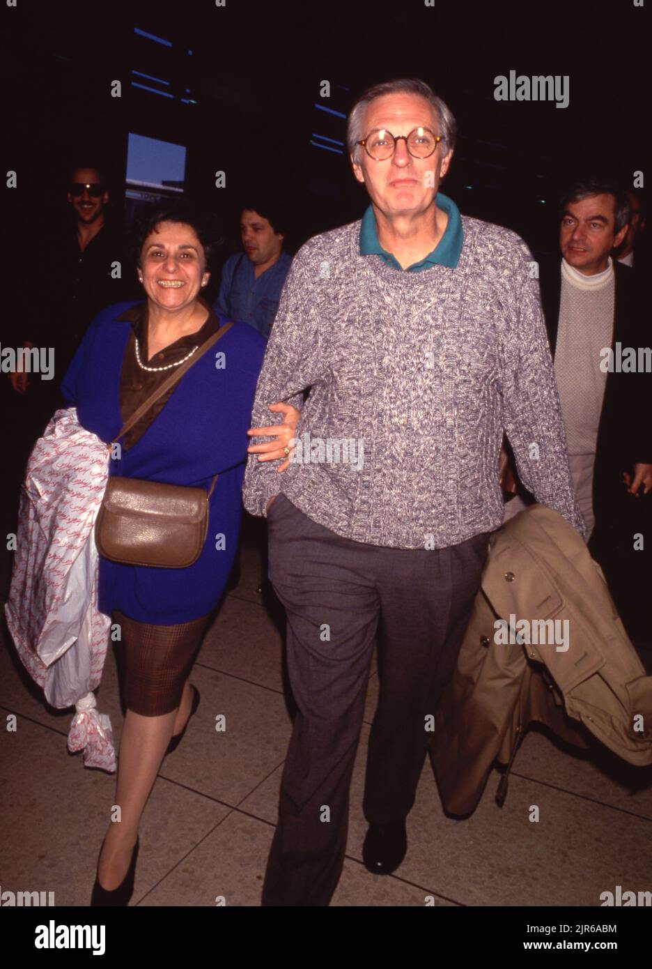 Alan Alda and Arlene Alda February 1993 Credit: Ralph Dominguez ...