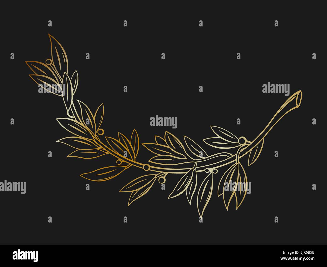 King and laurel wreath logo hi-res stock photography and images - Alamy