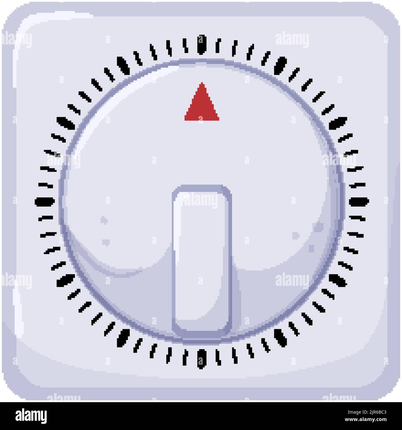 Cook Kitchen Timer Clock Cartoon Vector Illustration Stock Vector Image