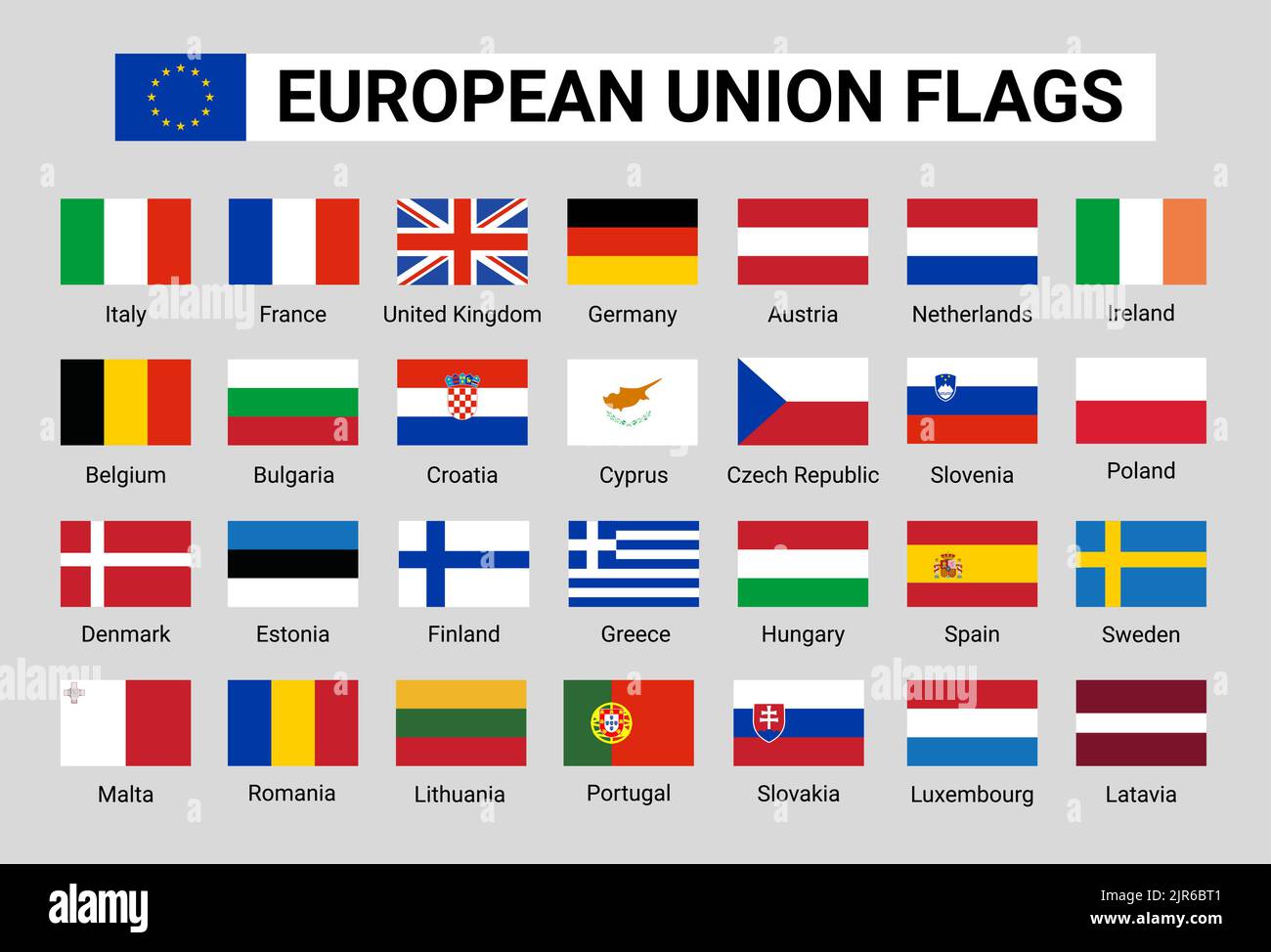 European union flag icon. Germany Austria Belgium Poland european ...