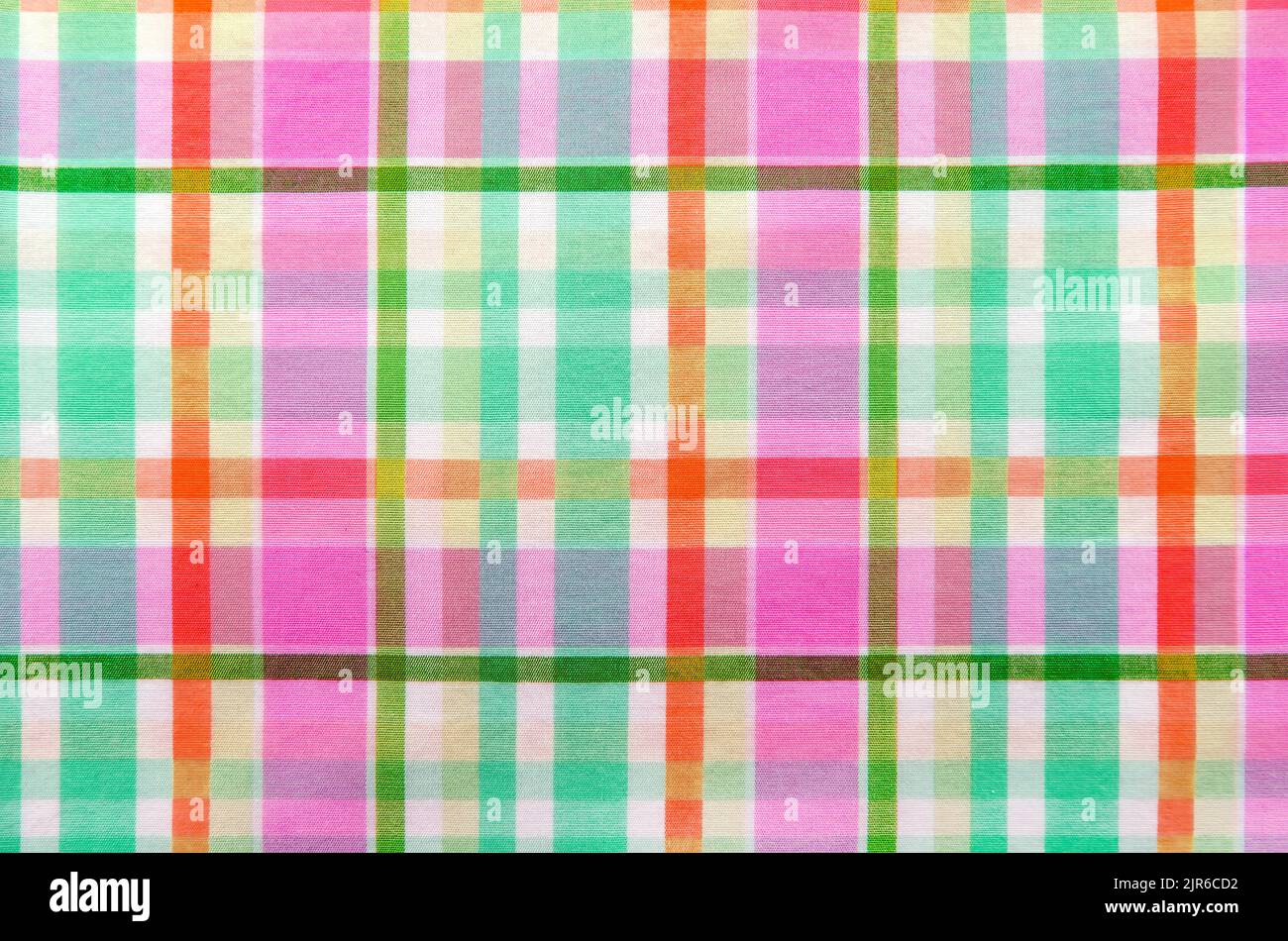 Fabric.Checkered fabric. Checkered pattern on fabric of different ...