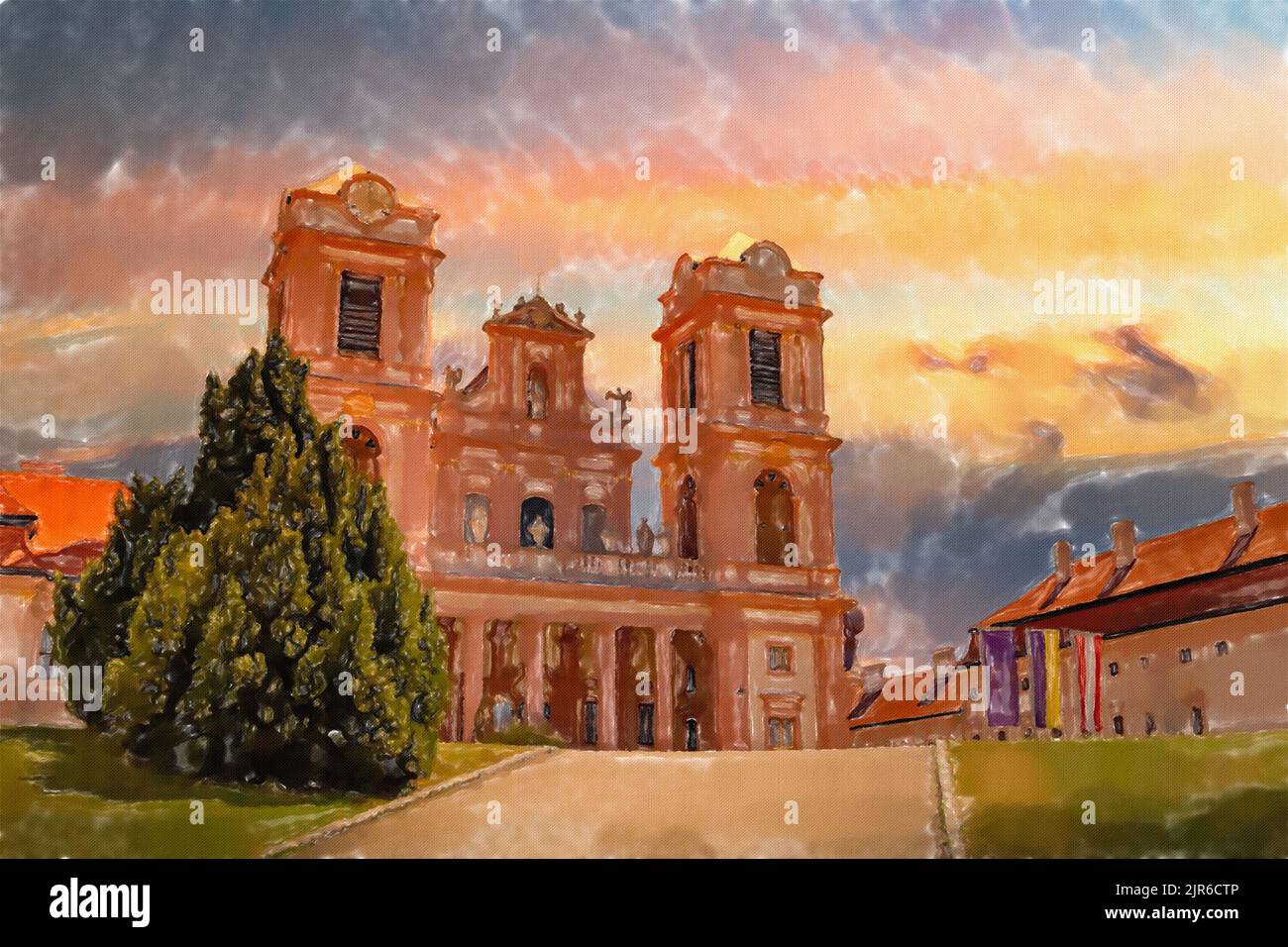 Abbey gottweig hi-res stock photography and images - Alamy
