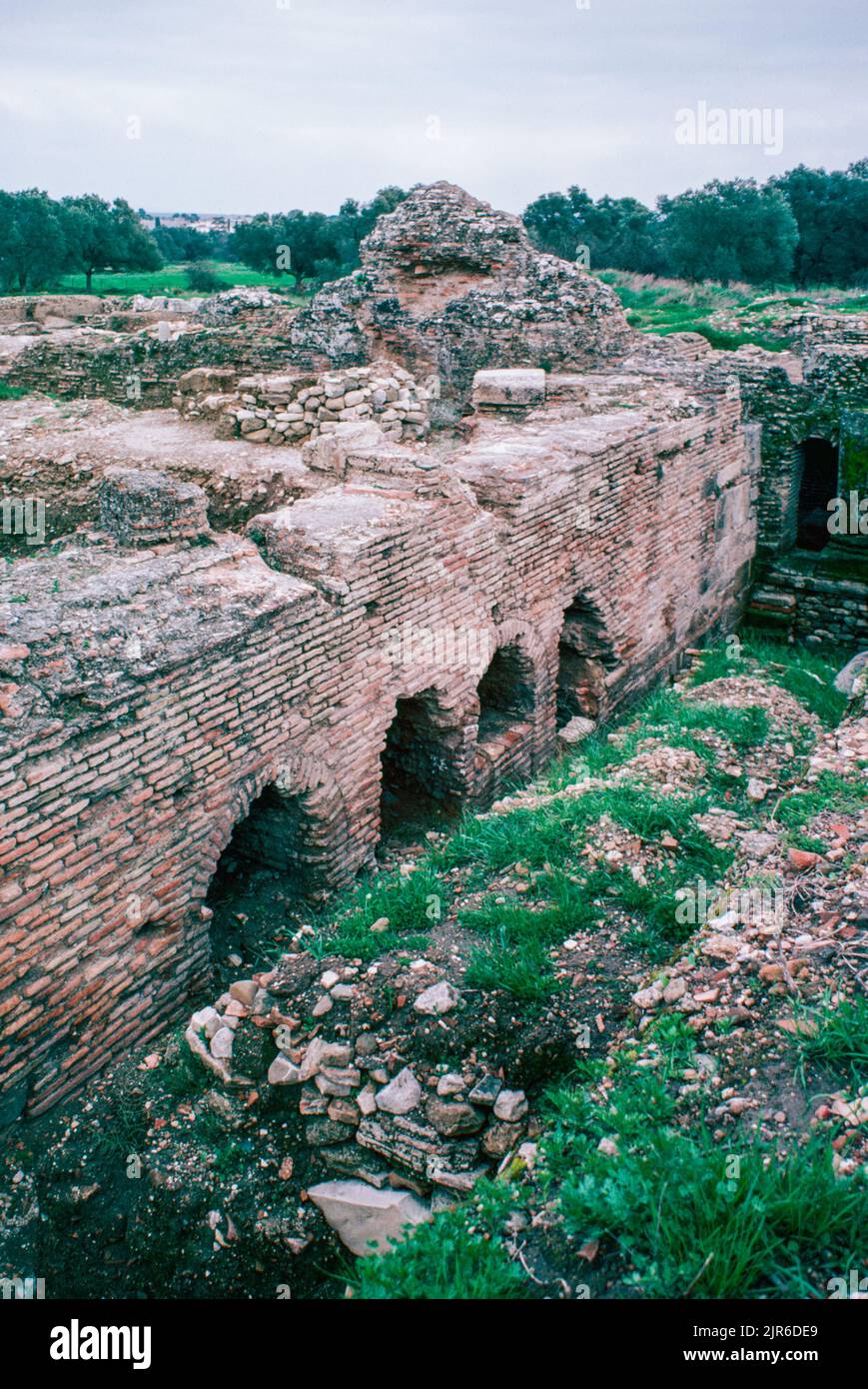 Nyphaeum furnaces in archeological site Gortys (Gortyn), former Roman ...