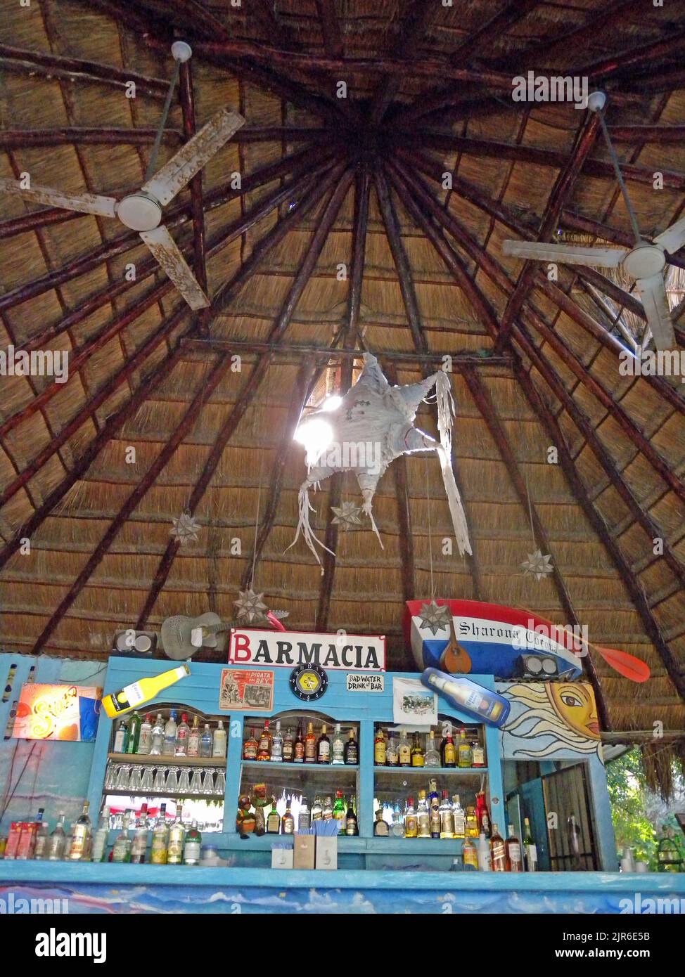 "Barmacy", Tulúm, Quintana Roo, Mexico, 2009-03-10 15:27 Stock Photo ...