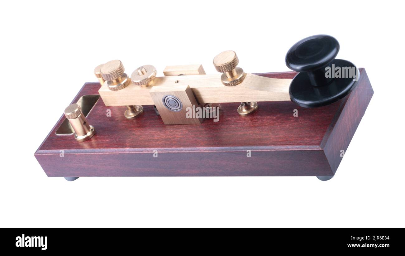 Key morse code straight hi-res stock photography and images - Alamy