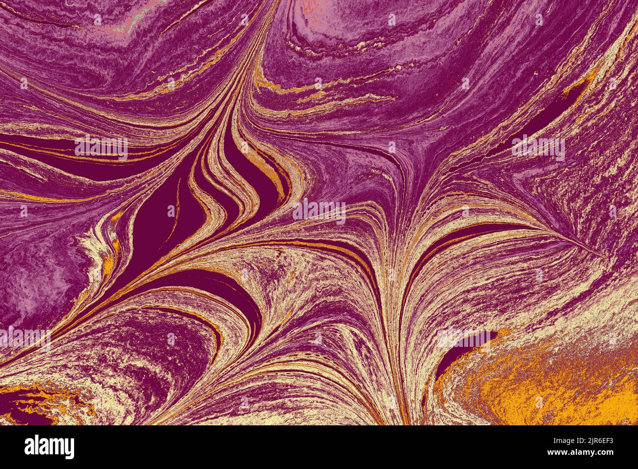 Abstract creative marbling pattern for fabric. Ebru marble effect ...
