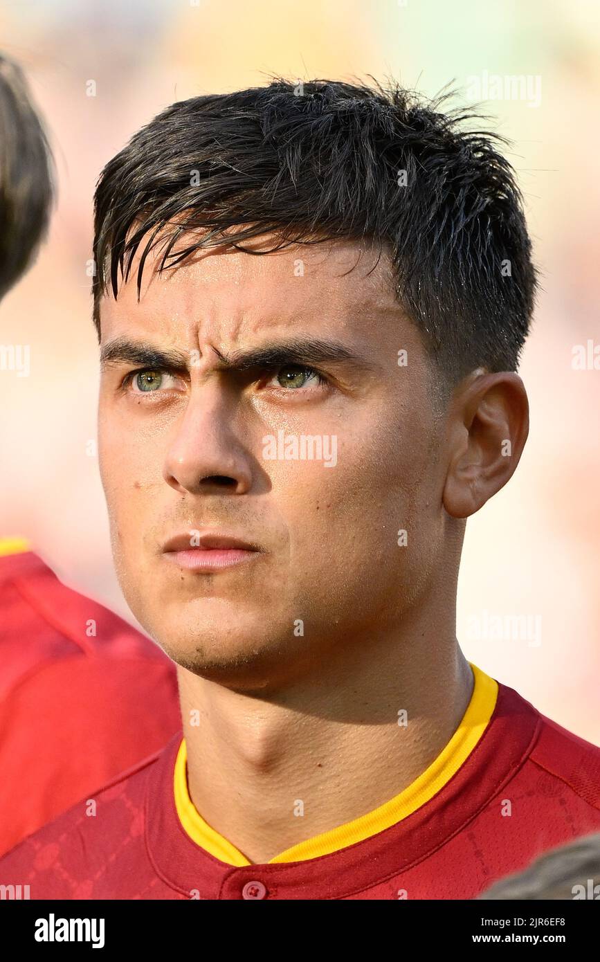 Rome, Italy. 22nd Aug, 2022. Paulo Dybala (AS Roma) during the Italian Football Championship ...