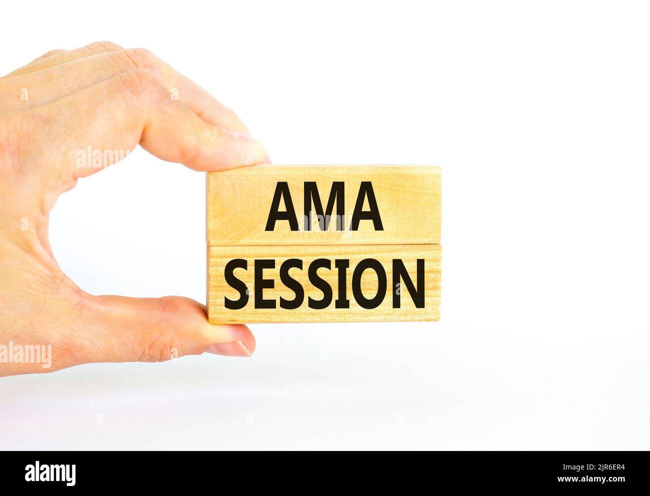AMA ask me anything session symbol. Concept words AMA ask me anything ...
